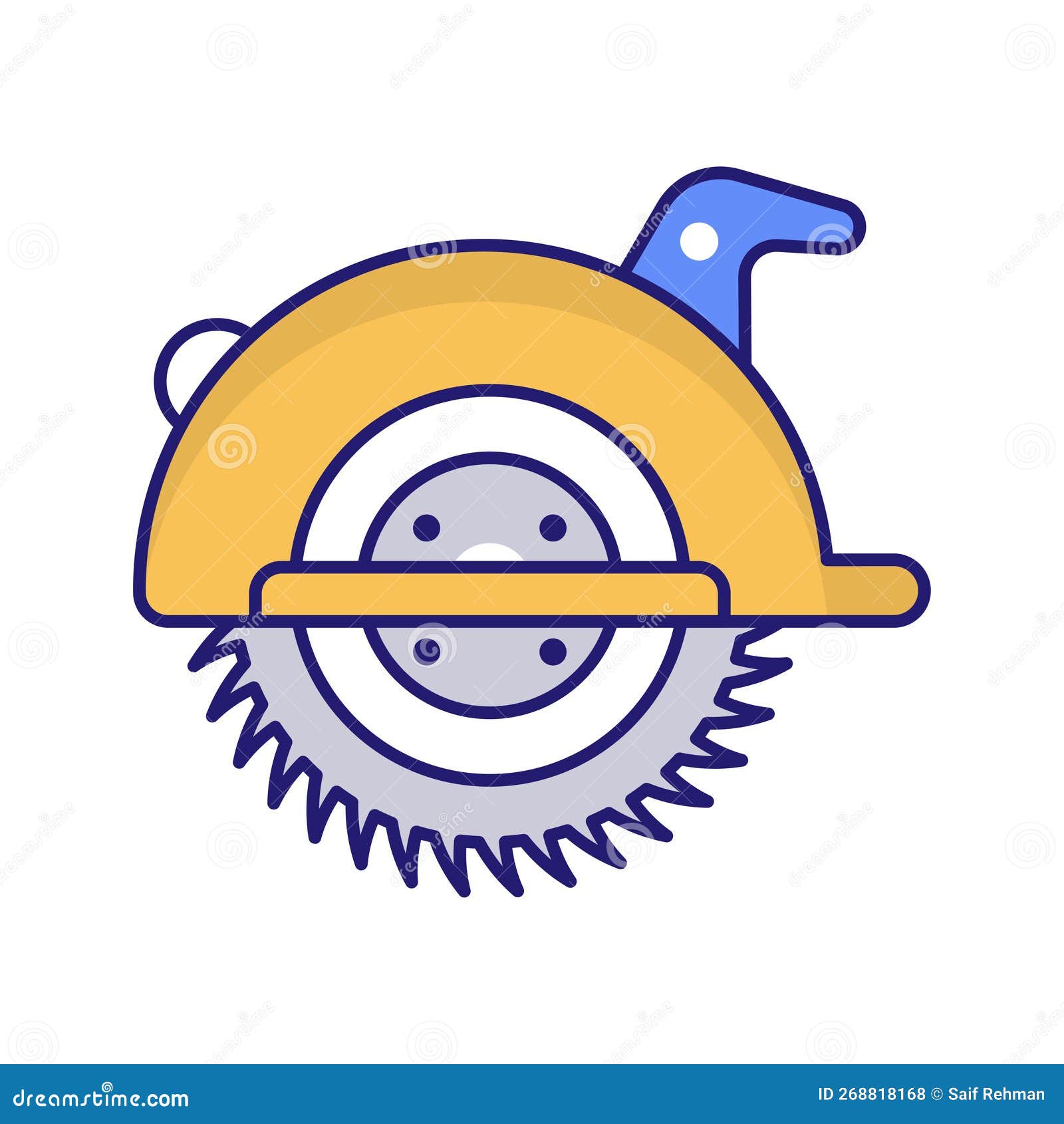 Hand Grander Vector Fill Outline Icon Style Illustration. EPS 10 File ...