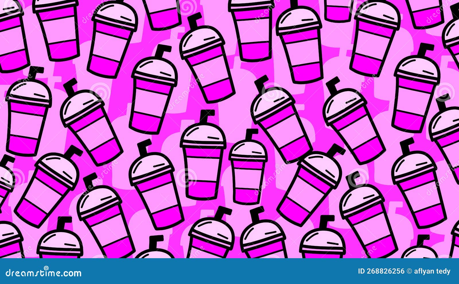 Background milkshake stock vector. Illustration of symbol - 268826256