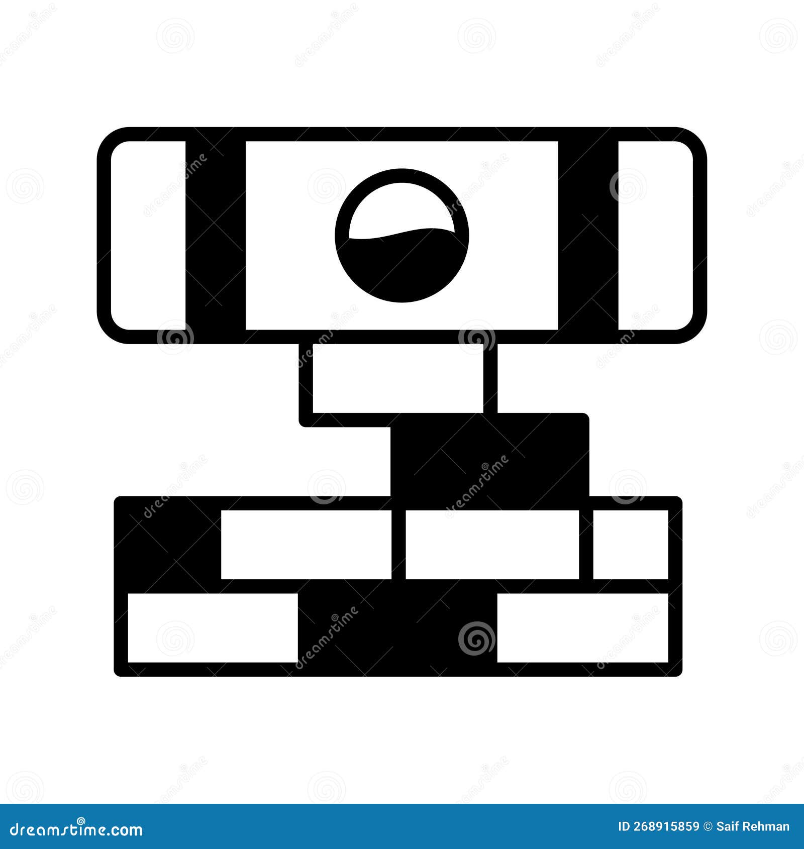 Level Tool Vector Solid Icon Style Illustration. EPS 10 File Stock ...