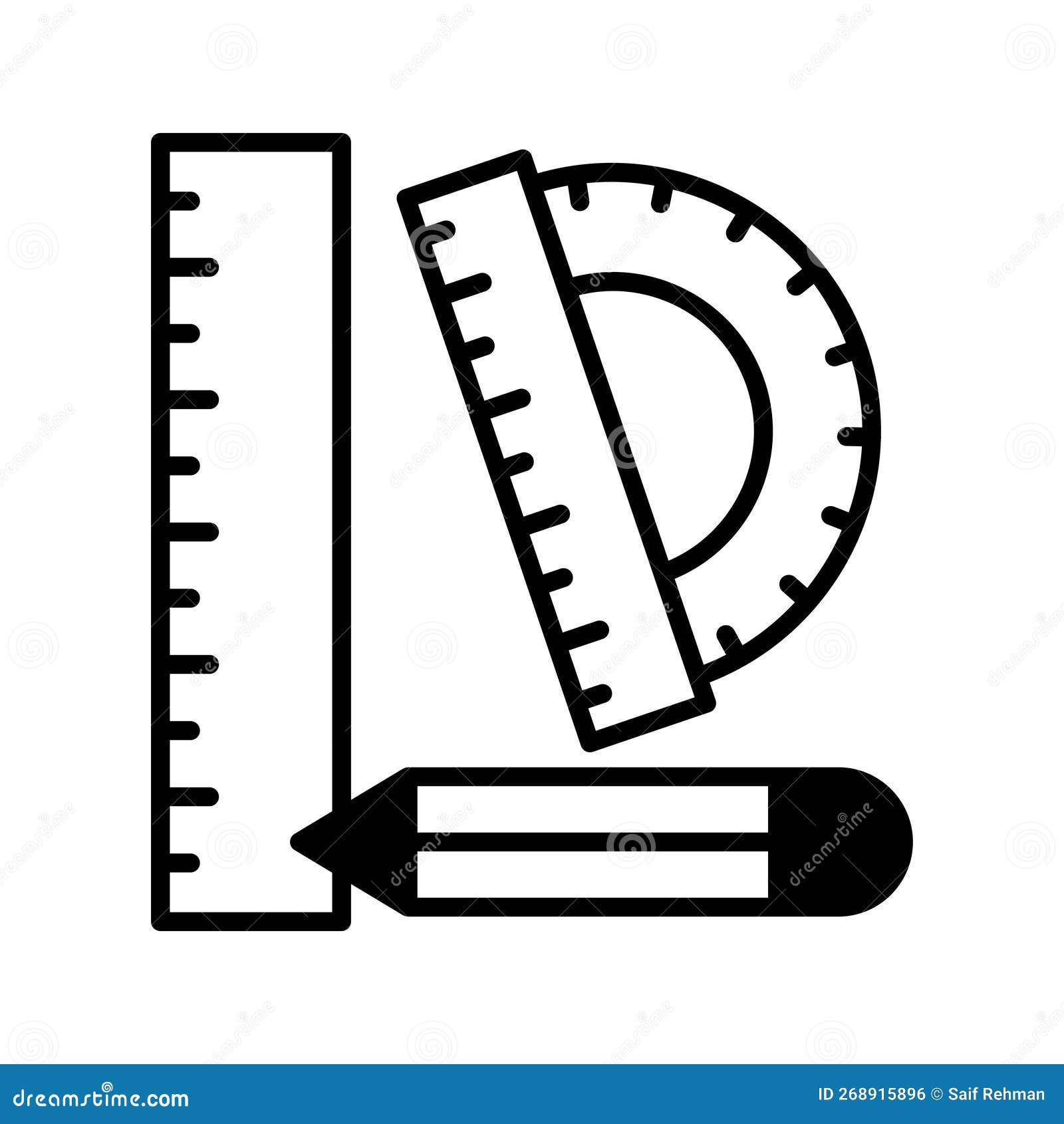 Architectural Tool Vector Solid Icon Style Illustration. EPS 10 File ...