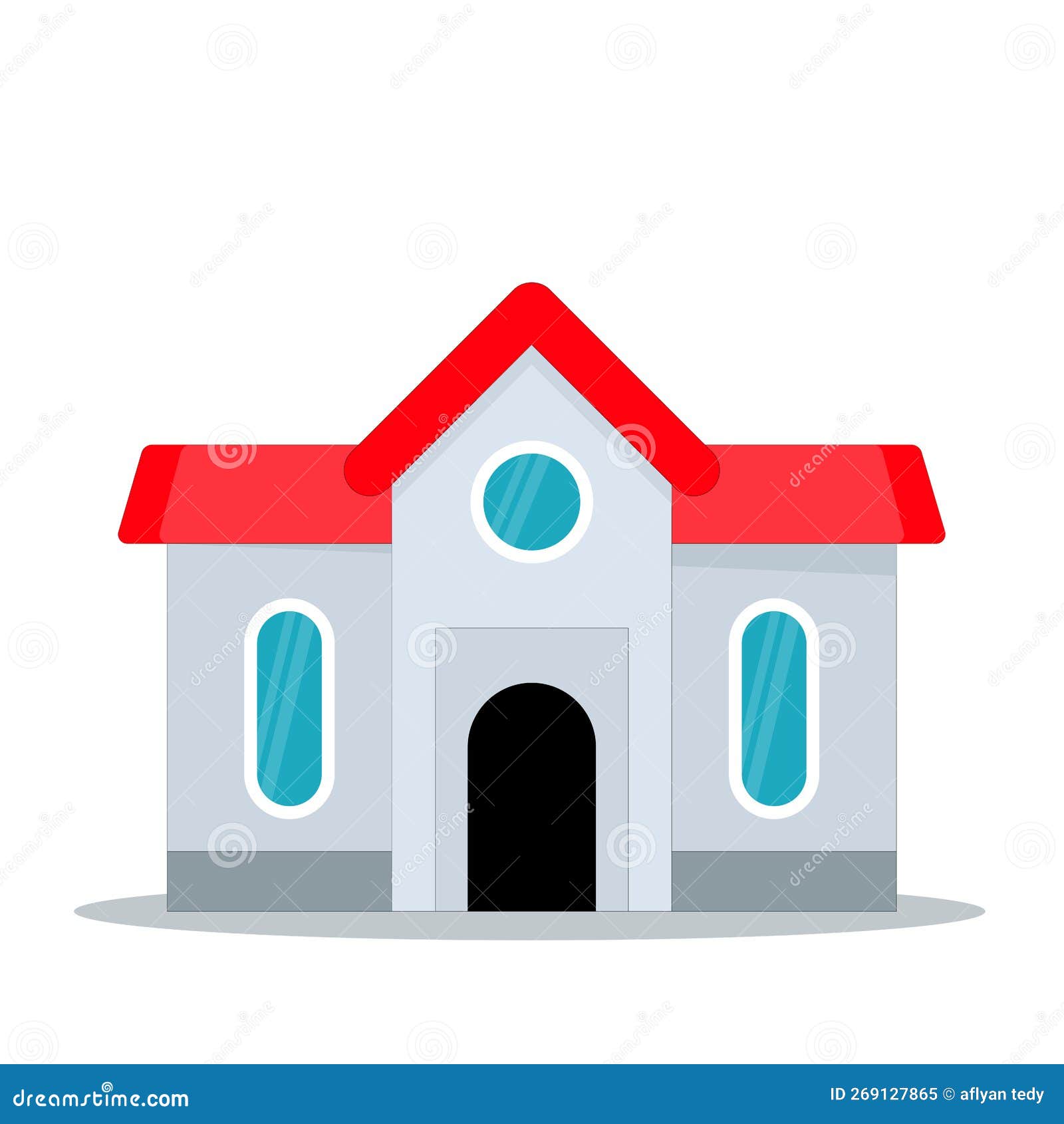 Construction building stock vector. Illustration of cartoon - 269127865