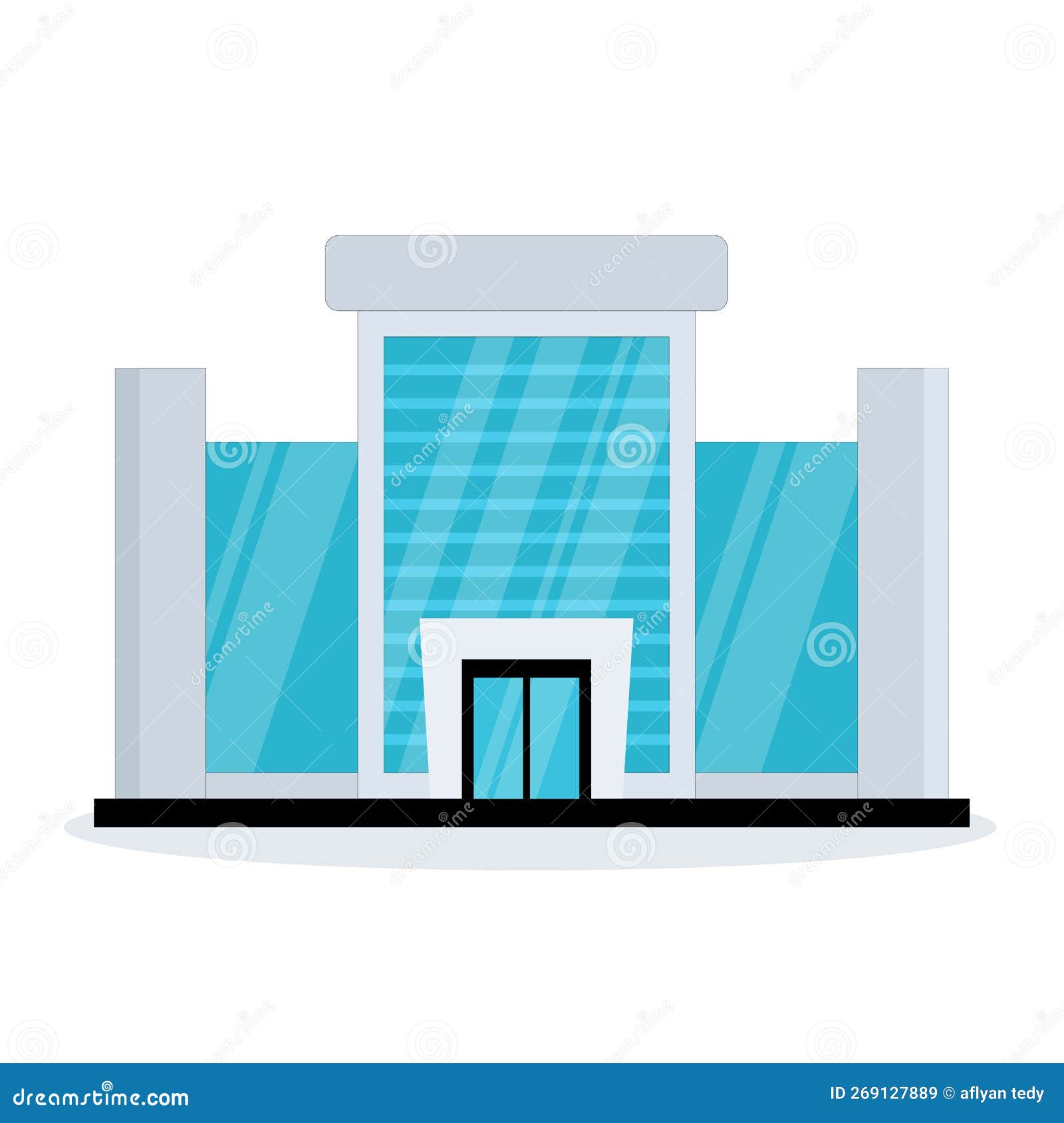 Construction building stock vector. Illustration of cartoon - 269127889