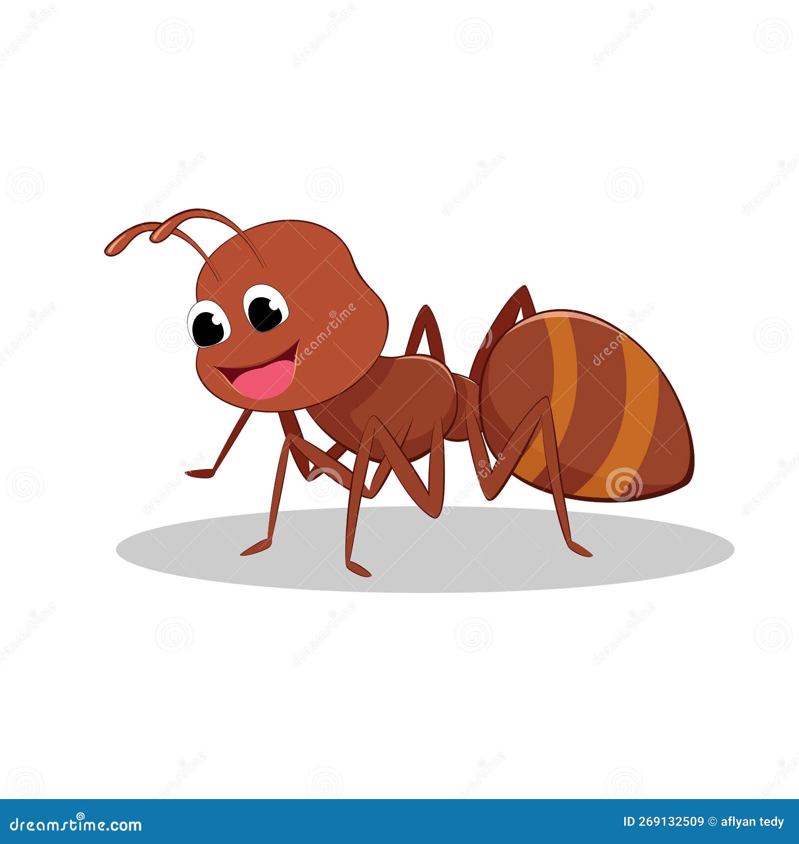 Animal insect stock vector. Illustration of nature, cartoon - 269132509