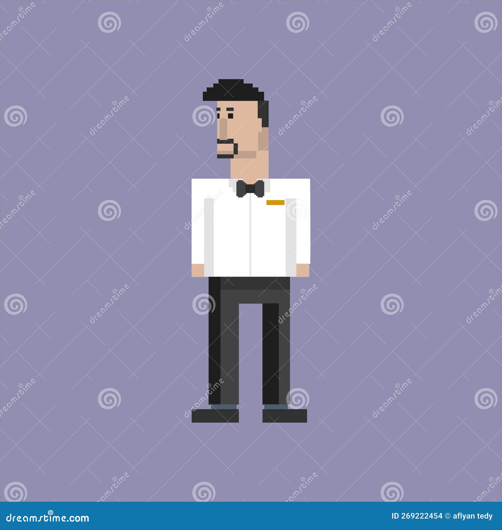 Pixel Character Vector Illustration | CartoonDealer.com #269222454