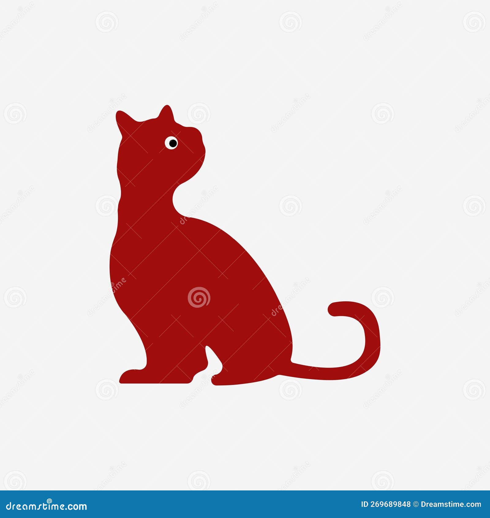 Cat Animal Vector Logo Design Stock Vector - Illustration of kitten ...