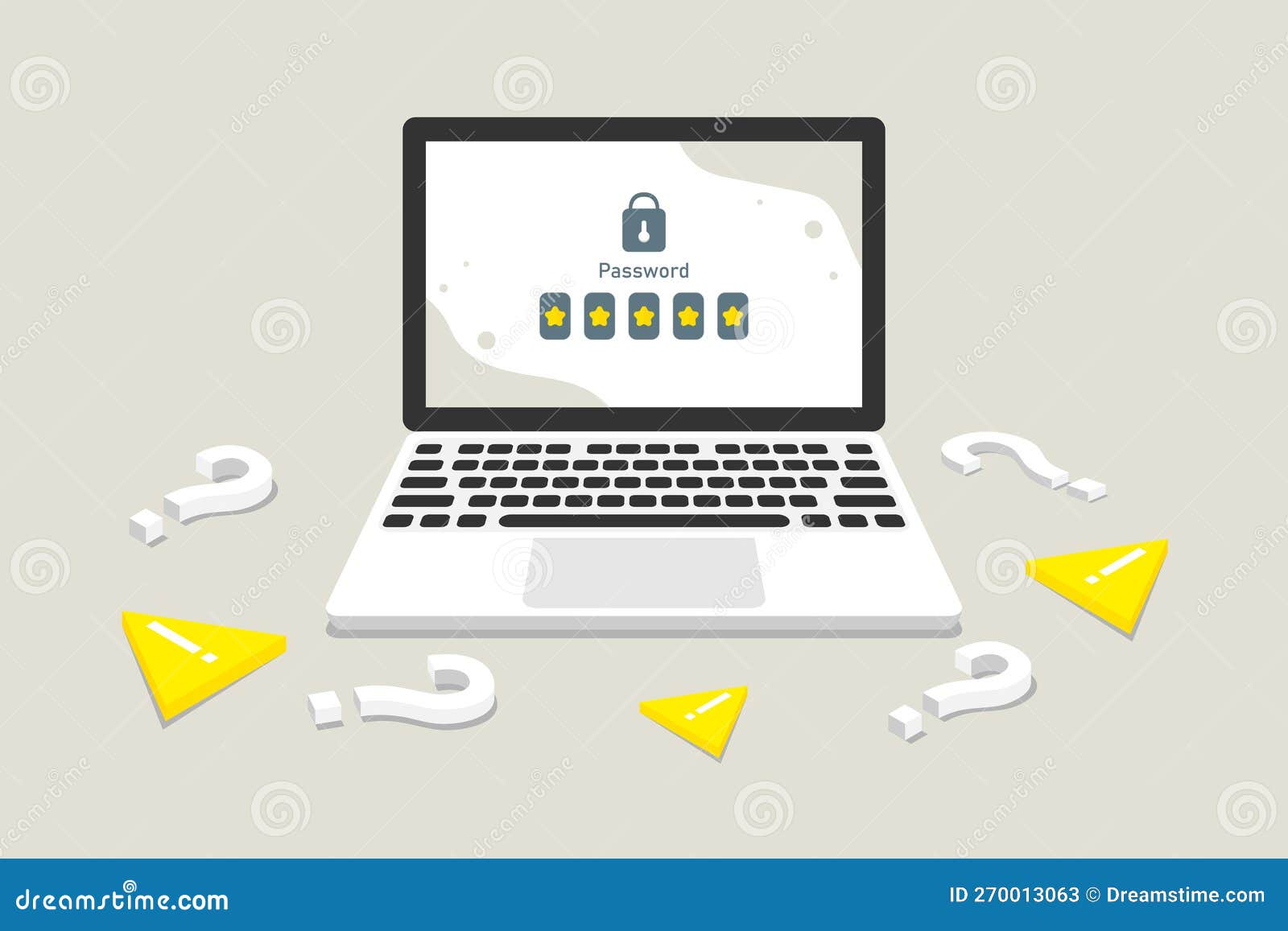 Caution Using Personal Laptop at Enter Password, Digital Marketing ...