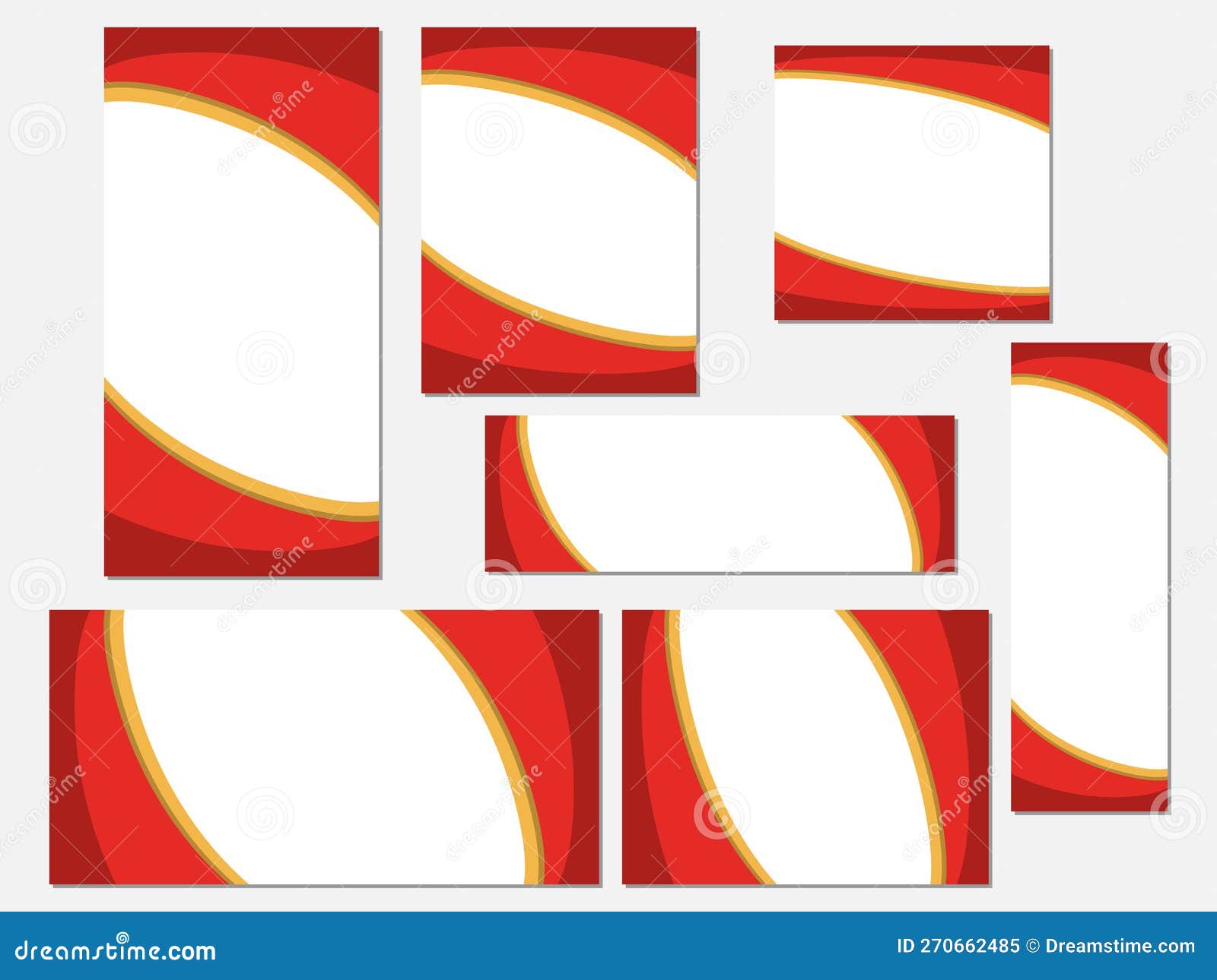 Frame Banner Template stock vector. Illustration of facebook - 270662485