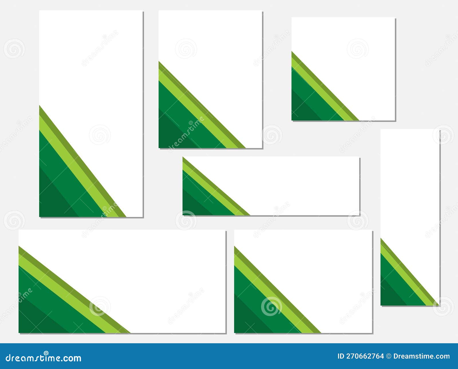 Frame Banner Template stock vector. Illustration of design - 270662764