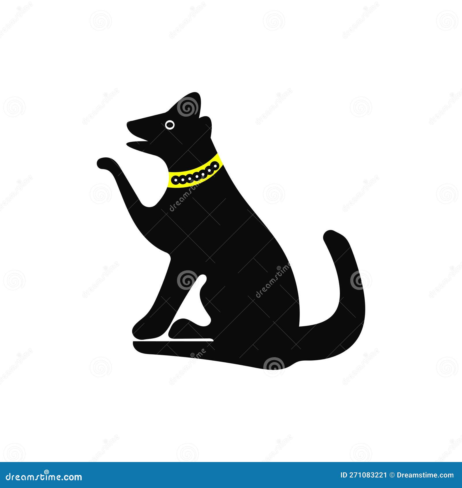 Dog Animal Vector Logo Design Stock Vector - Illustration of hound ...