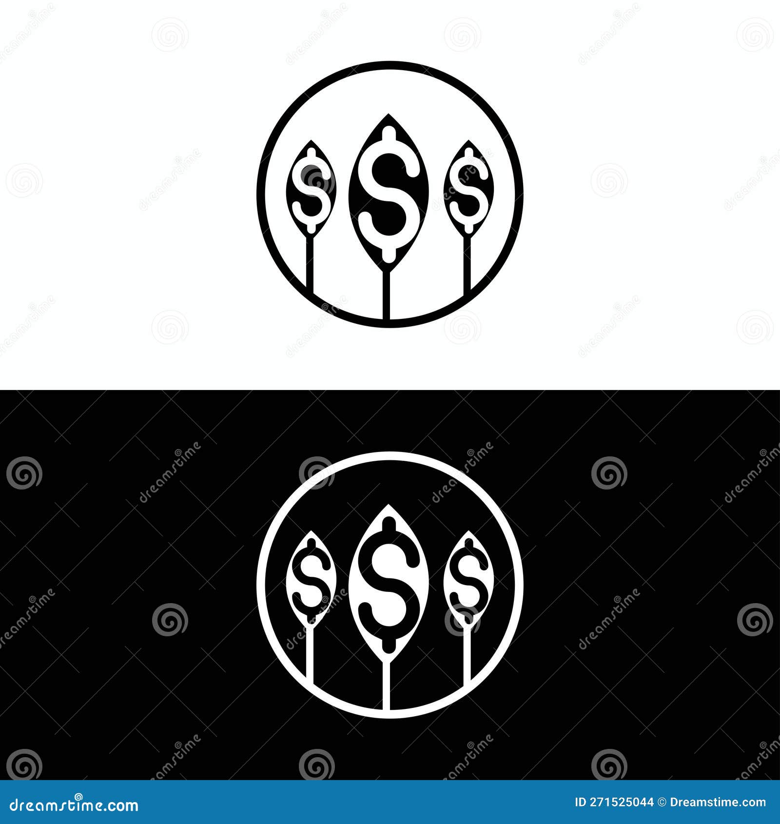 3D Doller Logo Design Stock Photo | CartoonDealer.com #271959270