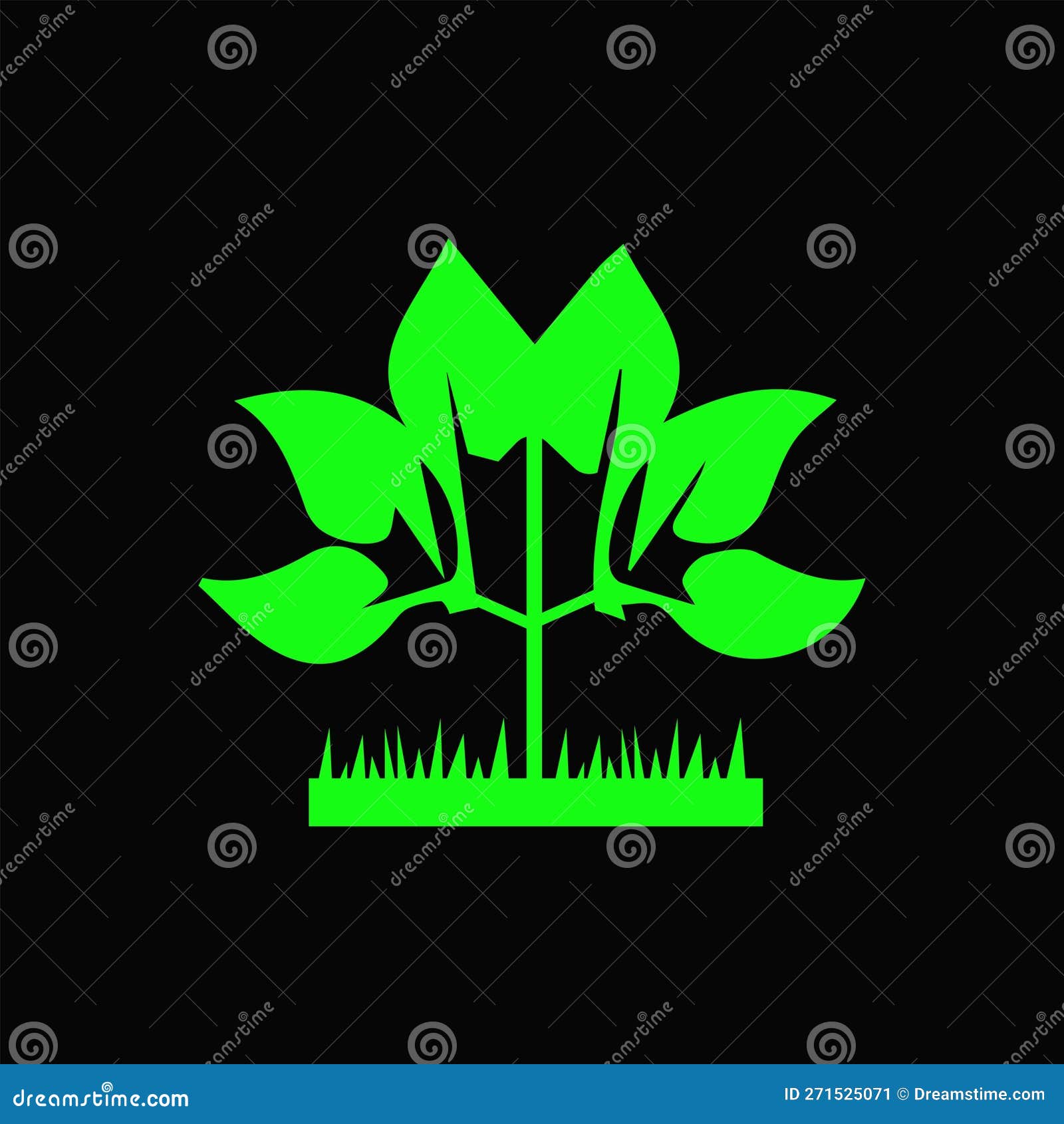 Nature Tree Leaf Vector Logo Template Design Stock Vector ...