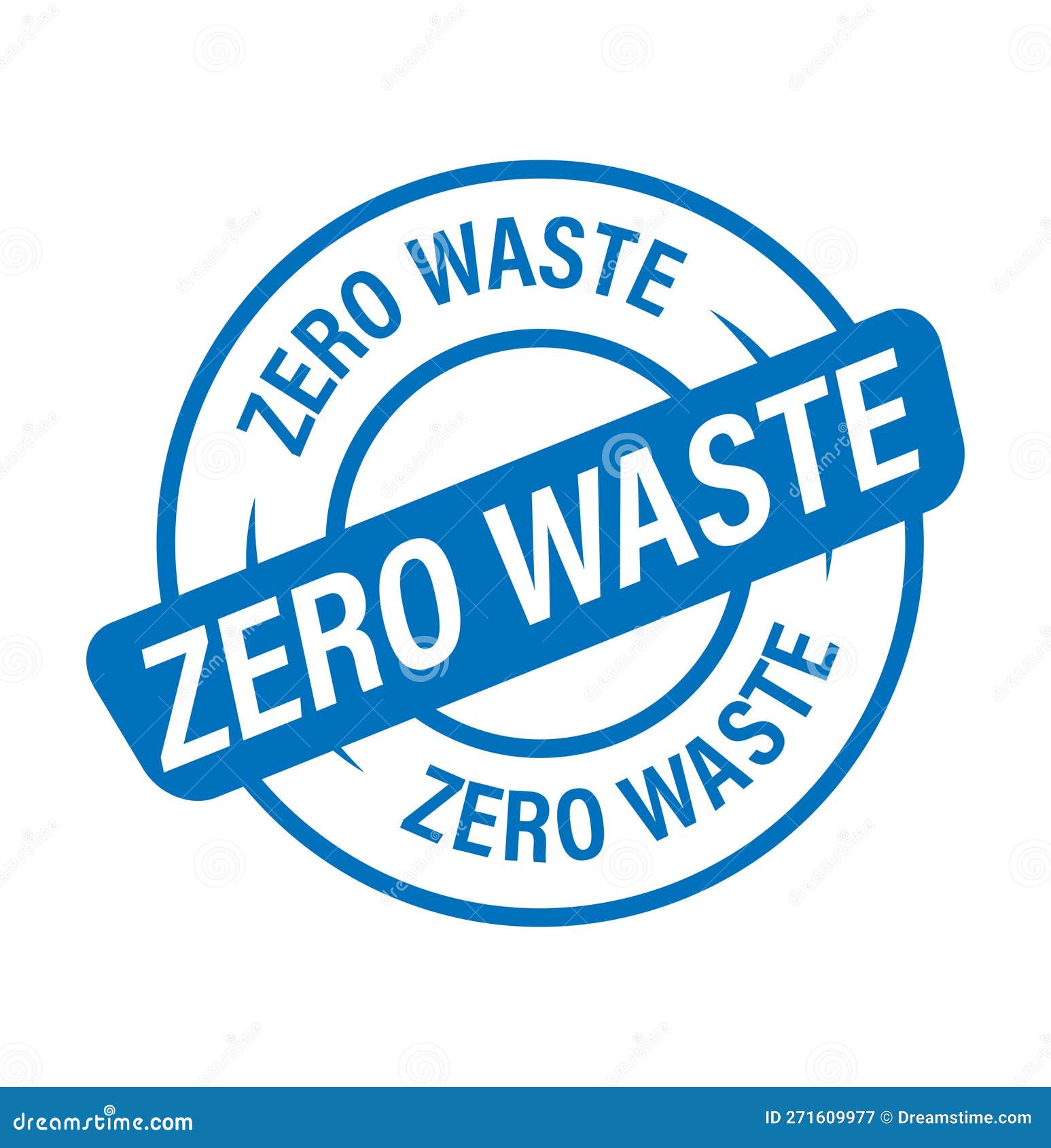 zero waste vector icon stock vector. Illustration of recycling - 271609977