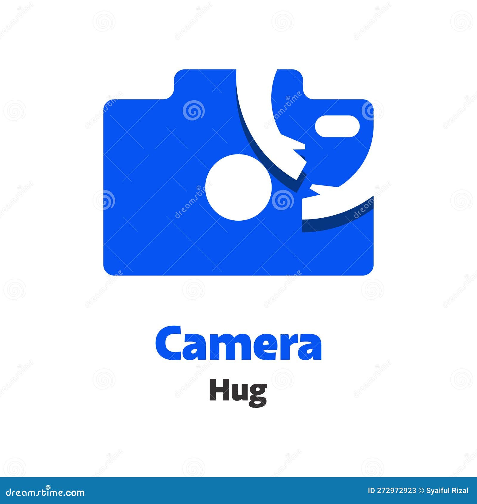Camera Hand Logo stock illustration. Illustration of flash - 272972923