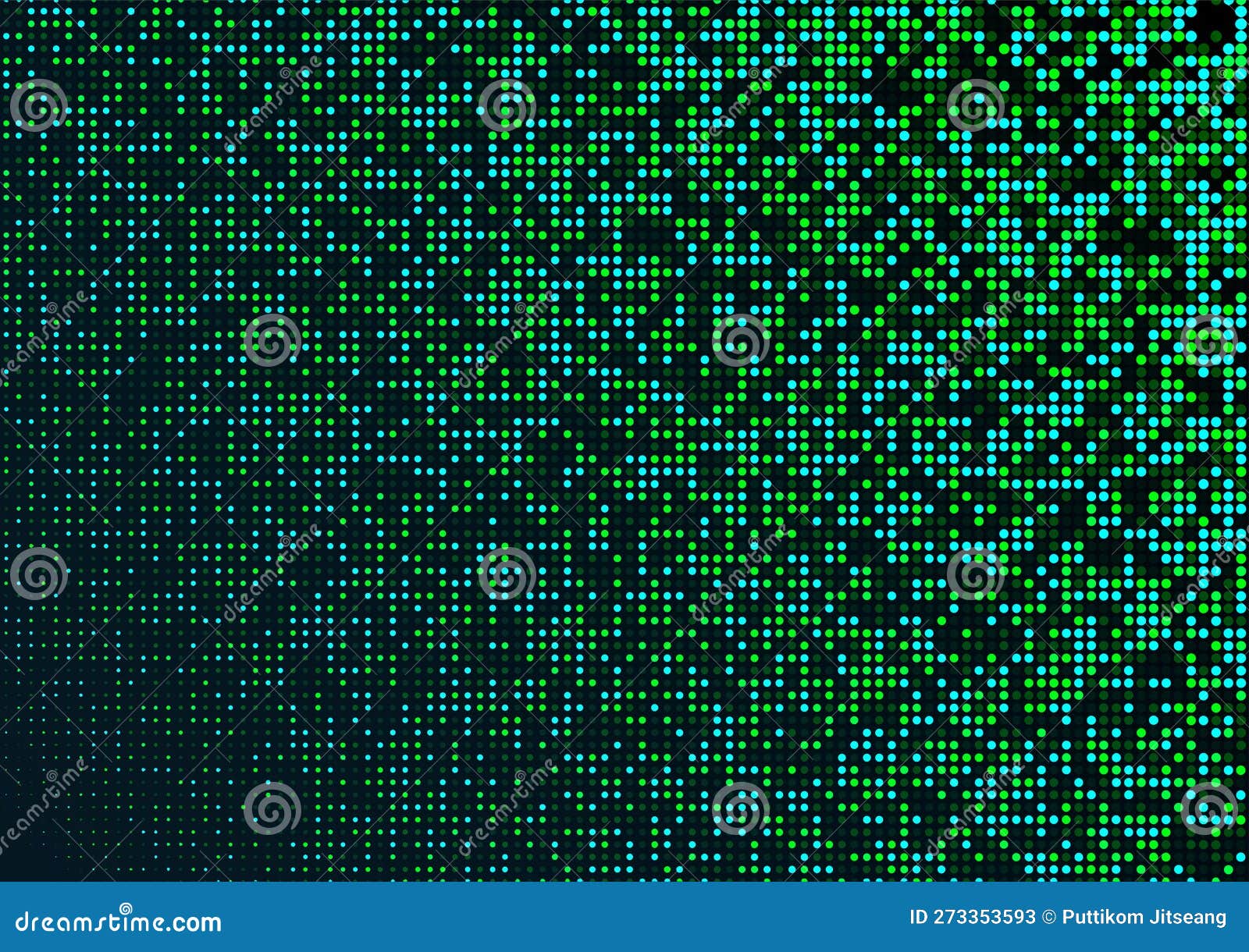 Color Halftone Digital Graphic Design Stock Vector - Illustration of ...