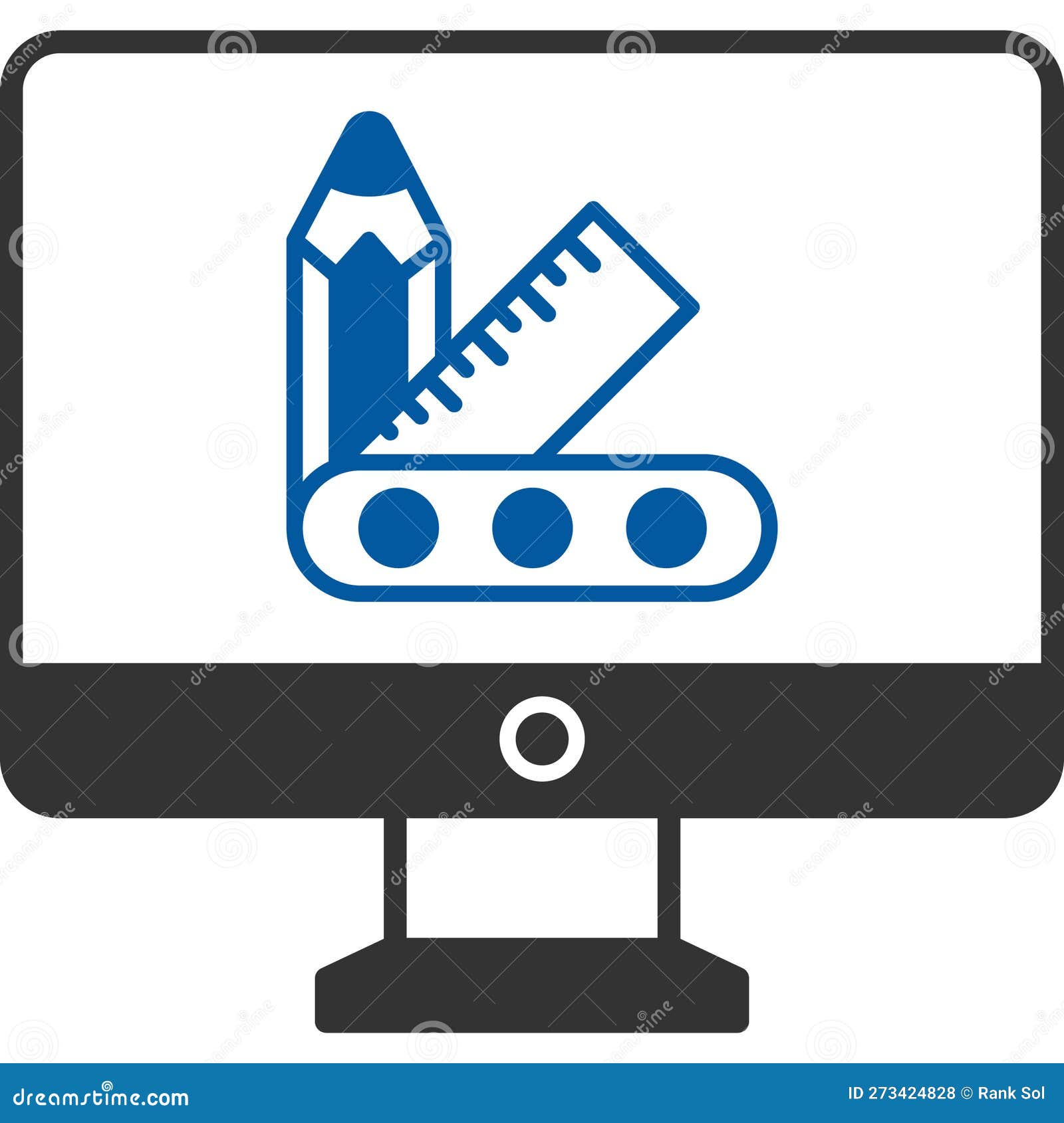Design Tool Which Can Easily Edit or Modify Stock Vector - Illustration ...