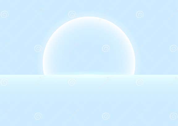 Light Blue Round Abstract Background Stock Vector - Illustration of ...