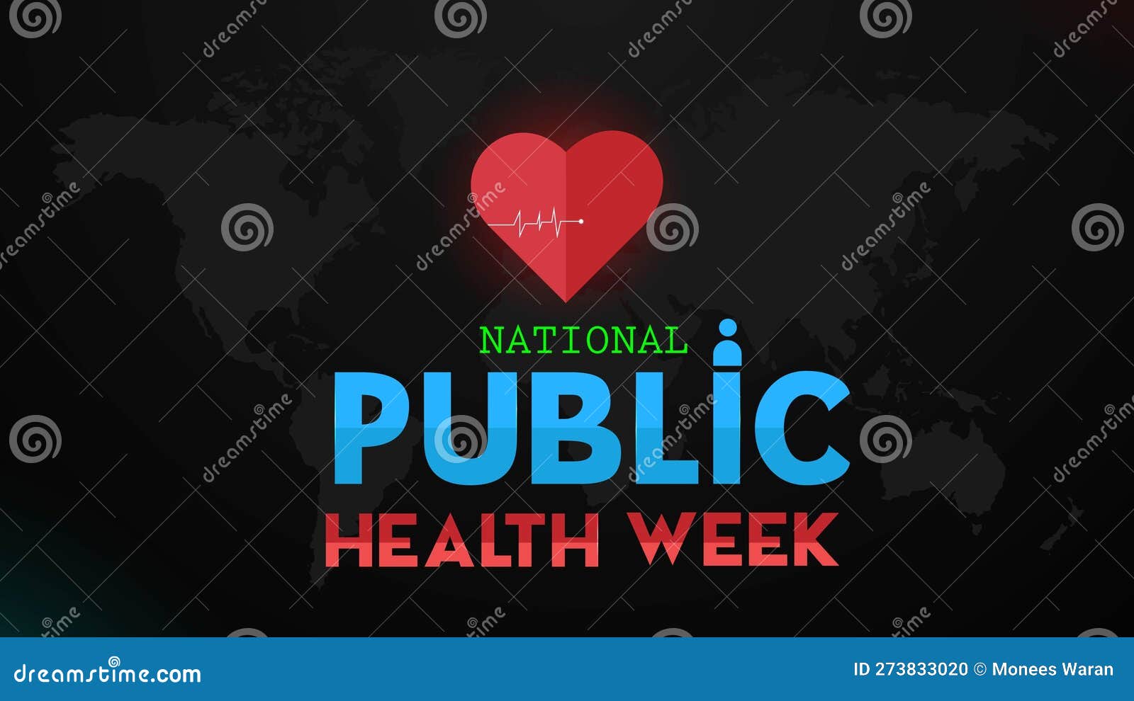The April First Week of the National Public Health Week Poster Concept ...