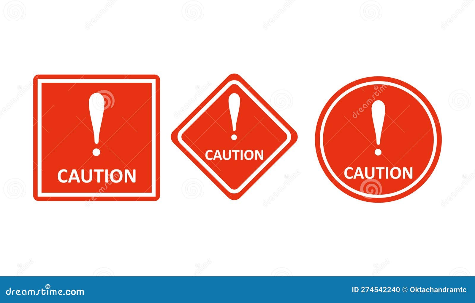 Warning Sign. Caution Icon. Caution Symbol. Vector Illustration ...