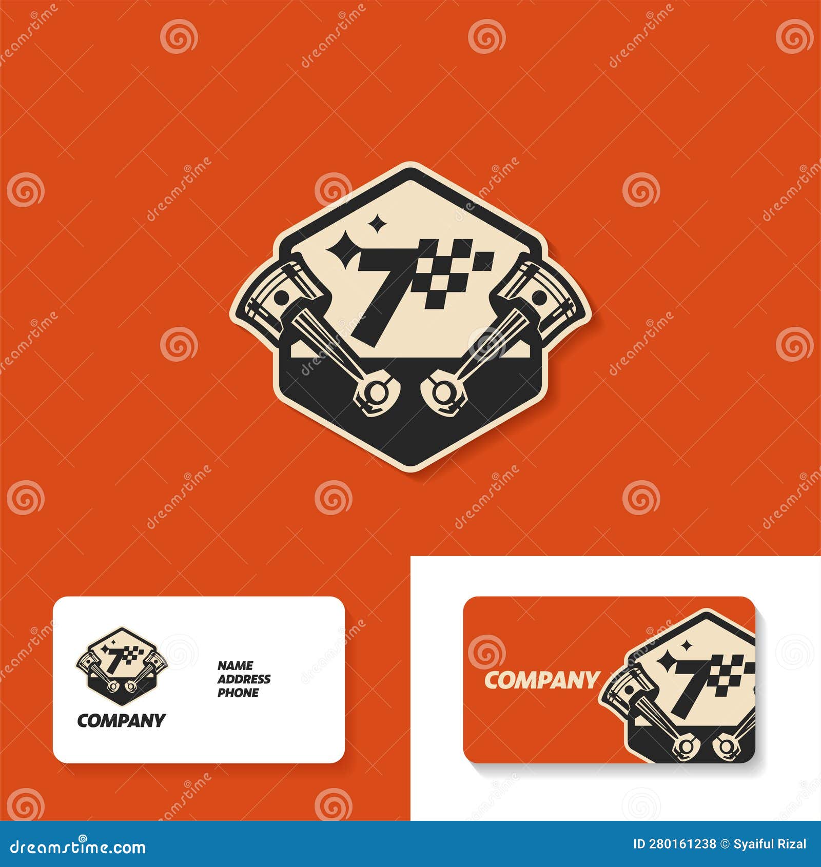 Race Garage Background Vector Illustration | CartoonDealer.com #39150568