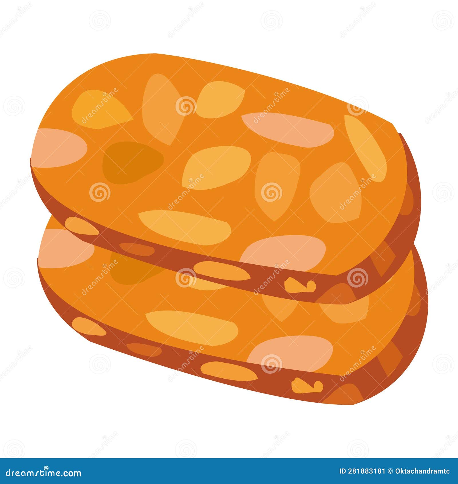 Indonesian Tempe Mendoan Pattern Indonesian Food Illustration Vector ...