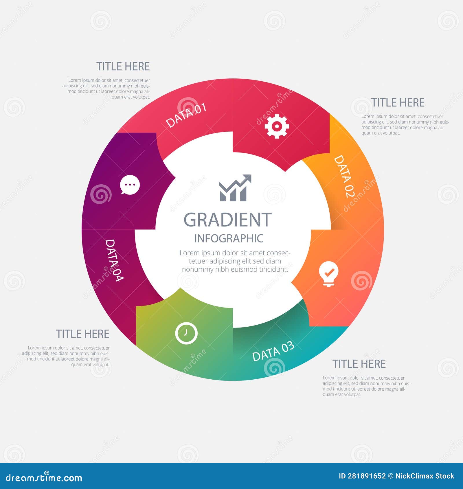 Timeline Infographics Vector Design and Marketing Icons for Workflow ...
