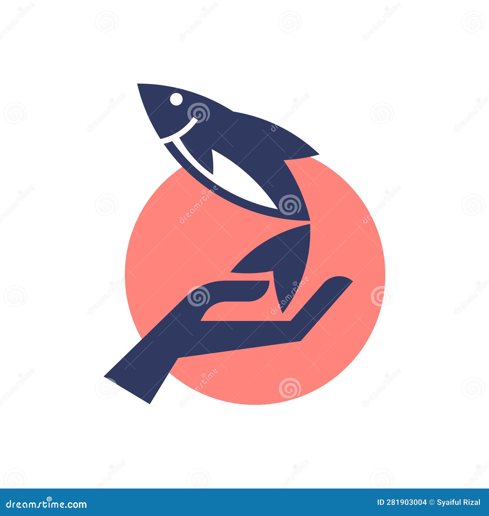 Fish Care logo stock illustration. Illustration of label - 281903004