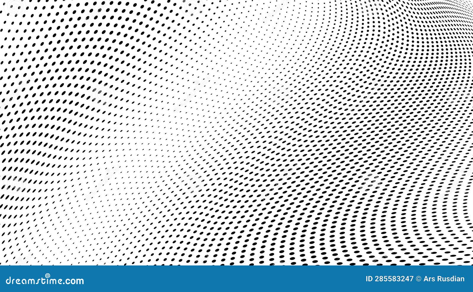 Abstract Halftone Wave Pattern Stock Vector - Illustration of floor ...