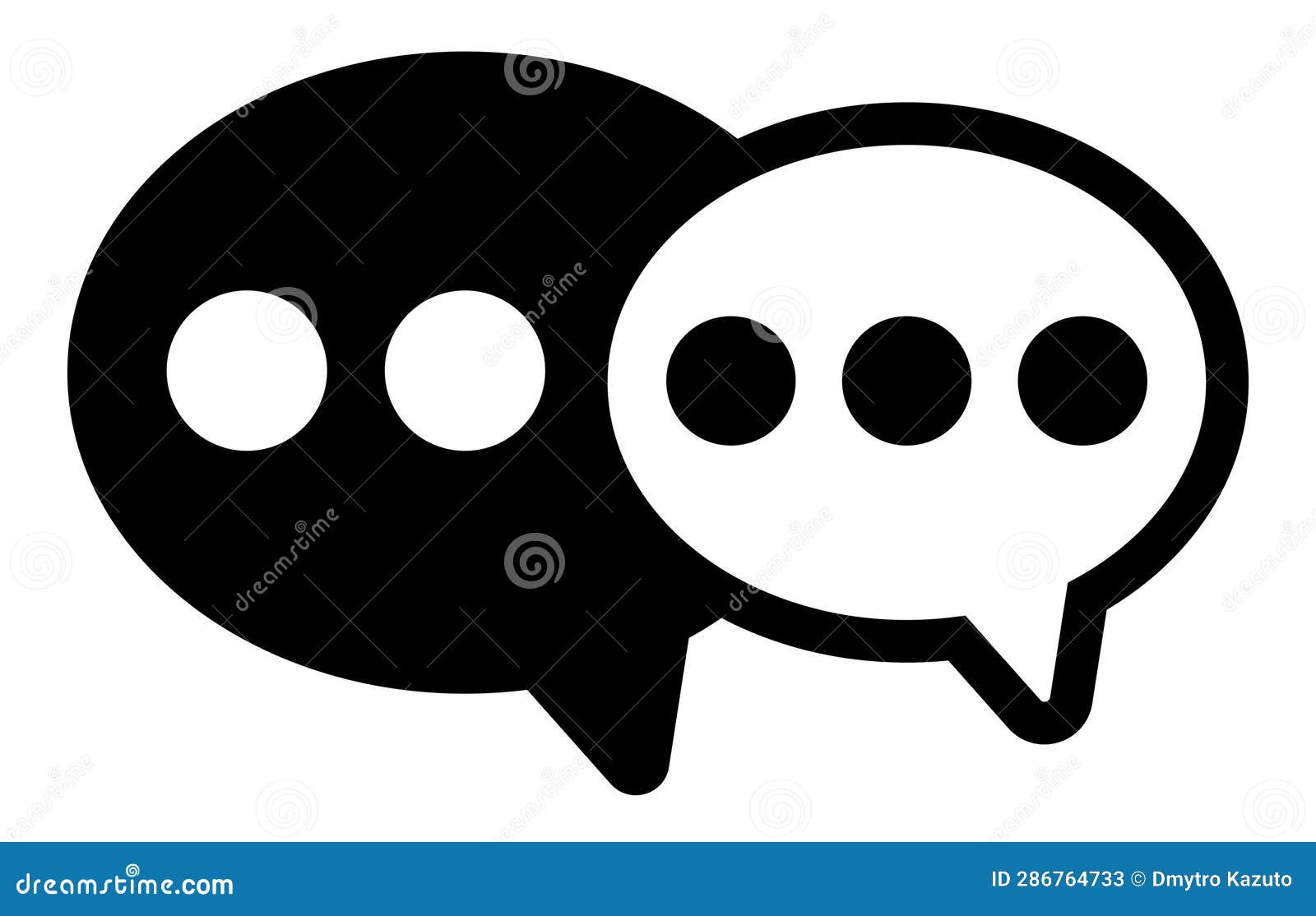 Callout. Speech Bubble. Speech Balloon. Dialogue Clouds. Vector Clipart ...