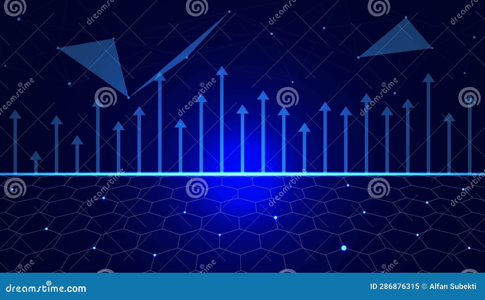 Abstract Digital Network Technology Concept. Stock Vector ...