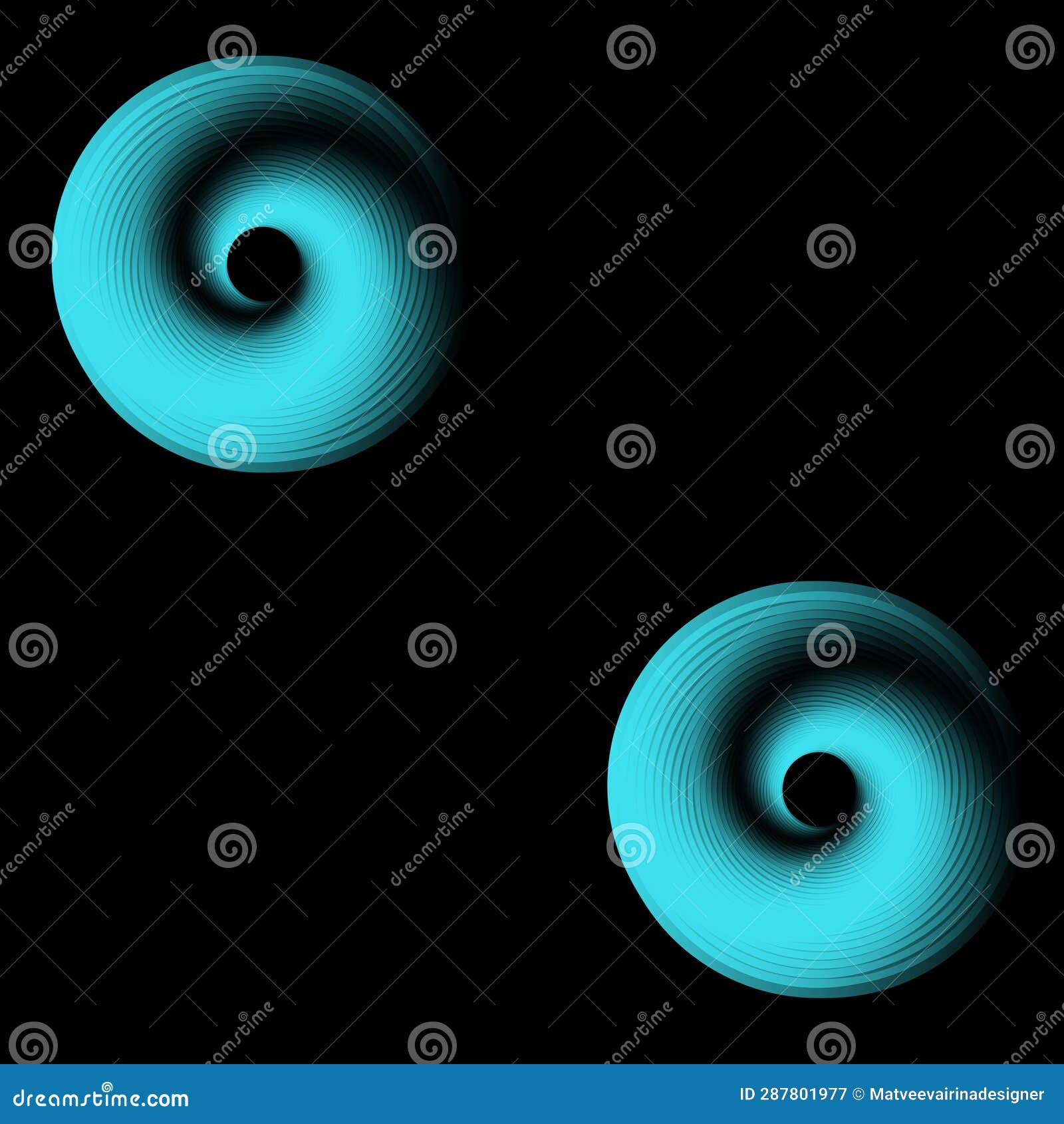 Beautiful Ornate Circle with Turquoise Gradient for Your Logos and ...