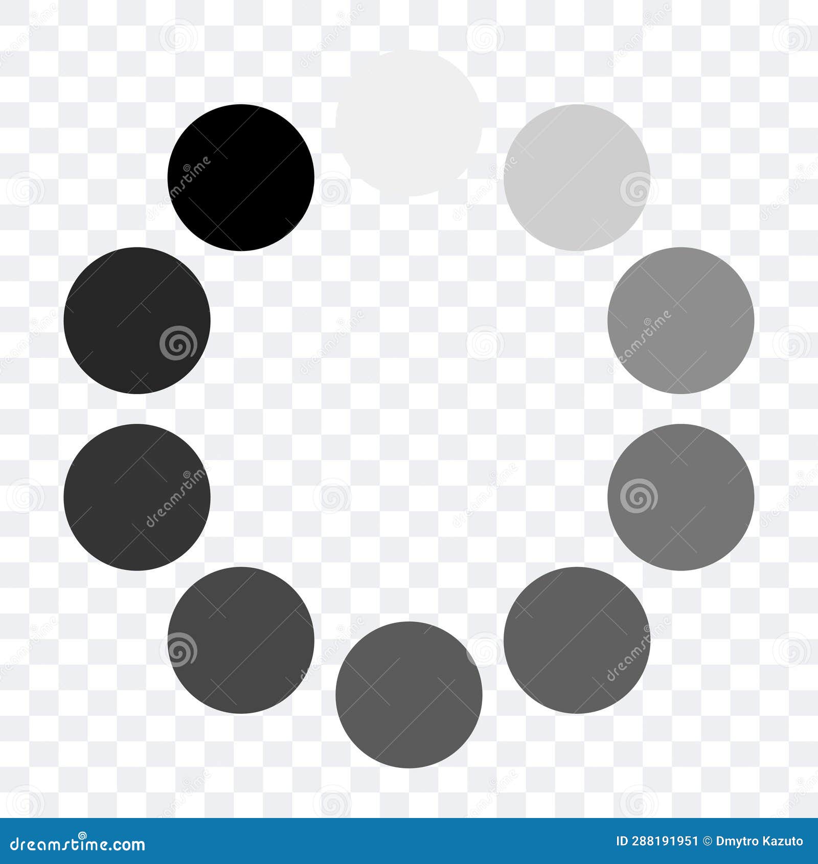 Waiting or Loading Icon. Loading Black Web Icon. Vector Clipart. Stock ...