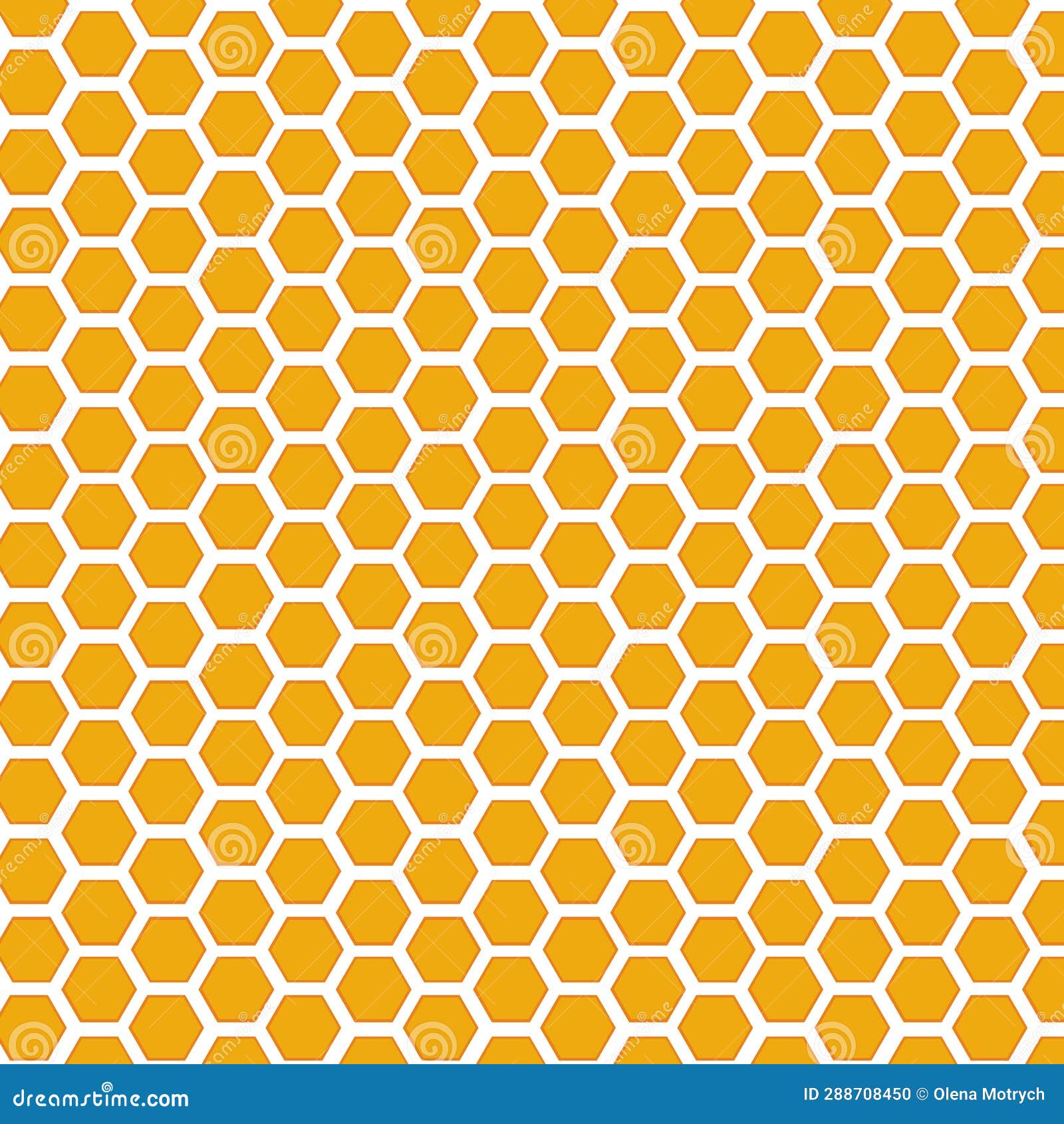 Vector Yellow Pattern Honeycomb. Great Element for Your Design Stock ...