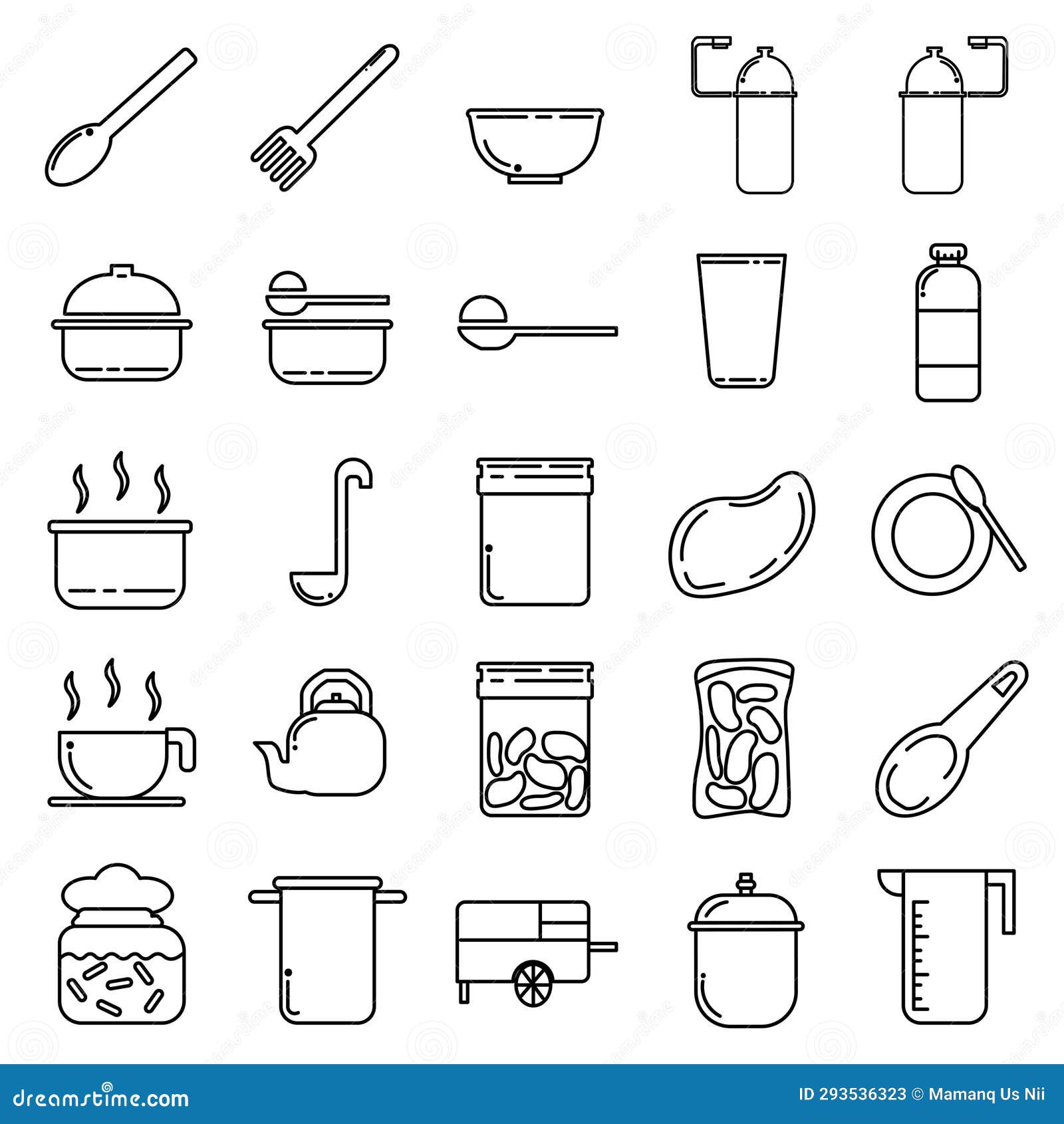 Usefull Icons And Symbols Cartoon Vector | CartoonDealer.com #19795501