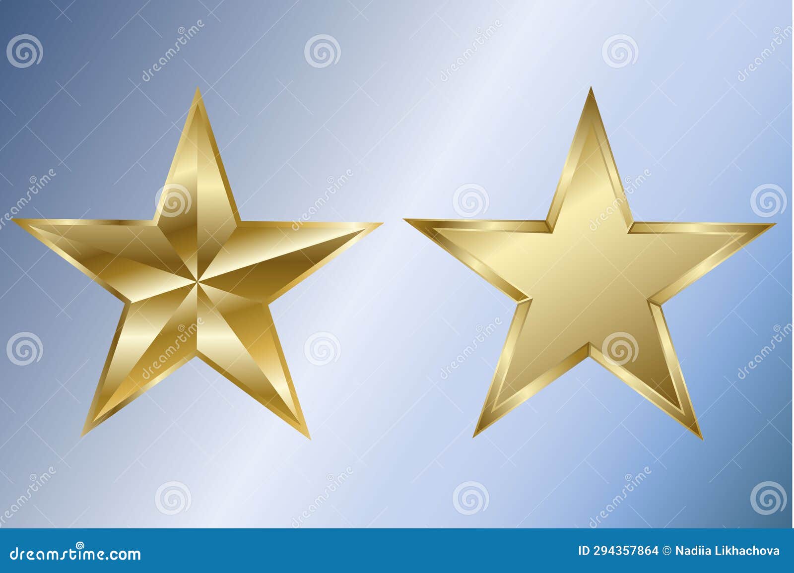 Star. Set of gold stars stock vector. Illustration of background ...