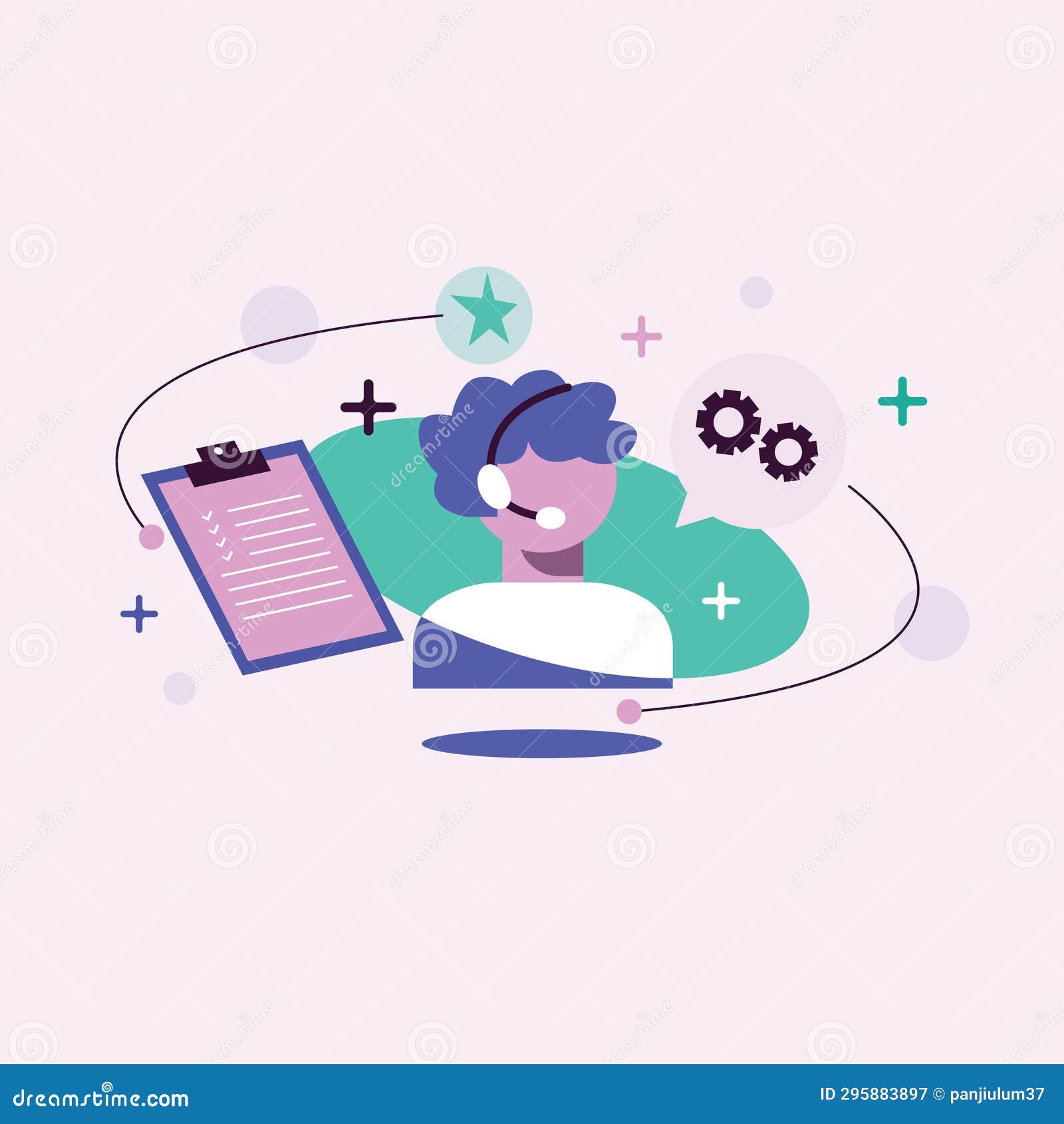 Service Revolution Visualizing the Future of Customer Support Stock ...