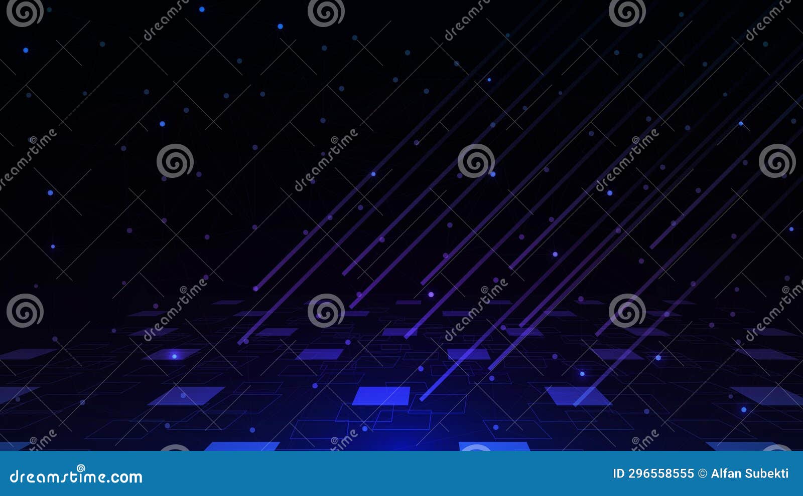 Abstract Digital Technology with Speed Network Connection Background ...