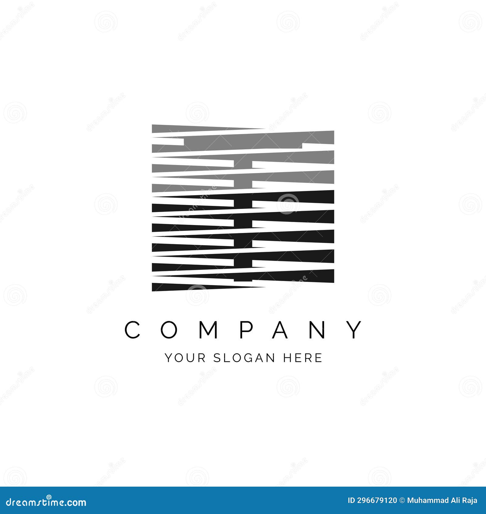 Letter T Logo, Abstract Modern Square Design Suitable for Web and ...