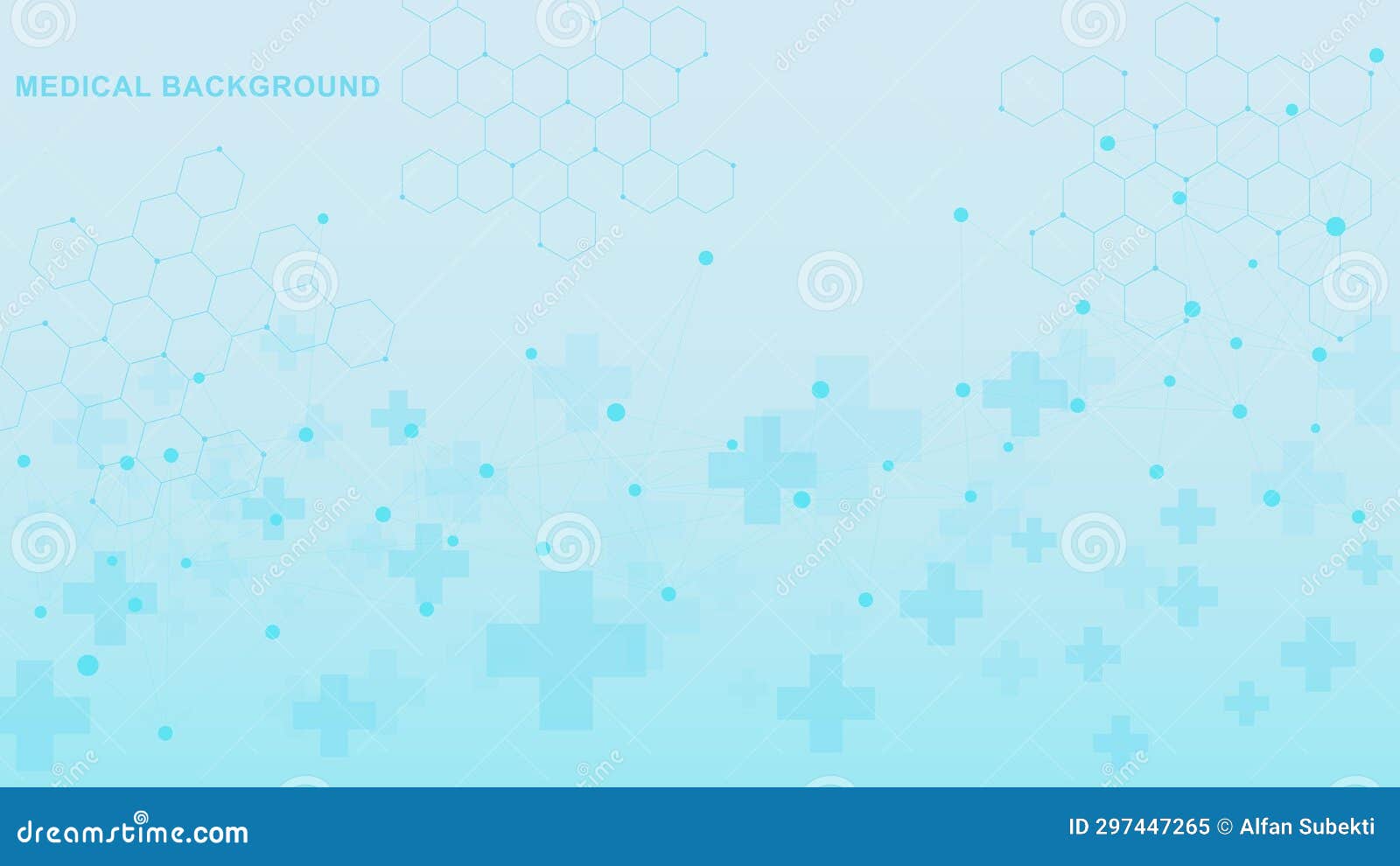 Health Care and Medicine Science Concept with Molecular Structure ...