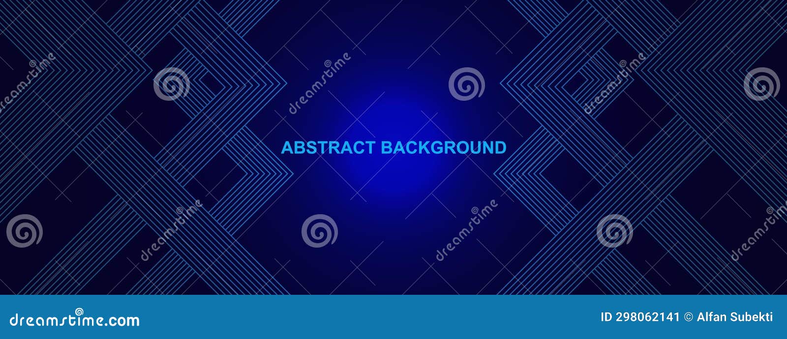 Abstract Header Background with Blue Lines for Modern Technology Stock ...