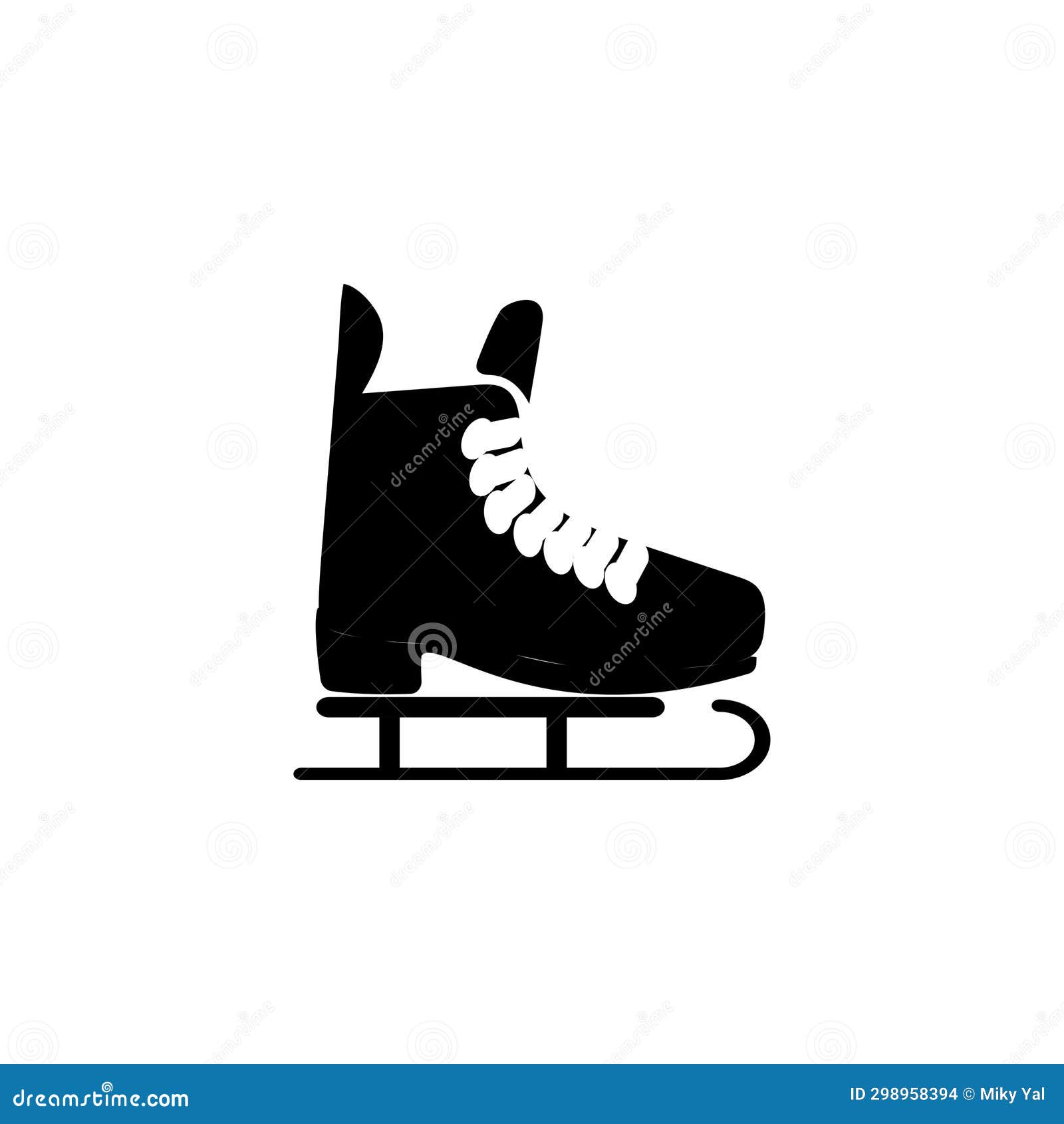 Ice Skating Icon in Different Style Vector Illustration Stock Vector ...