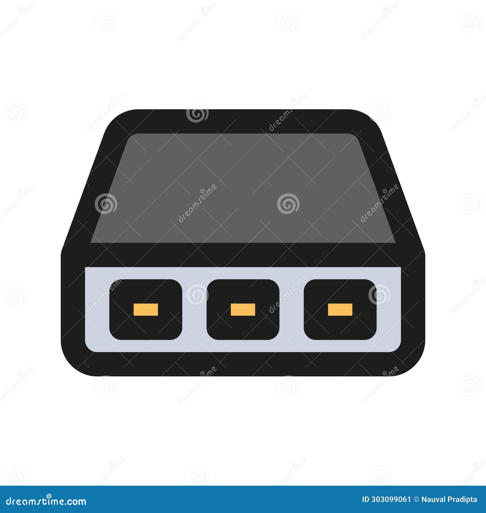 Network Switch Filled Line Style Icon Stock Vector - Illustration of ...