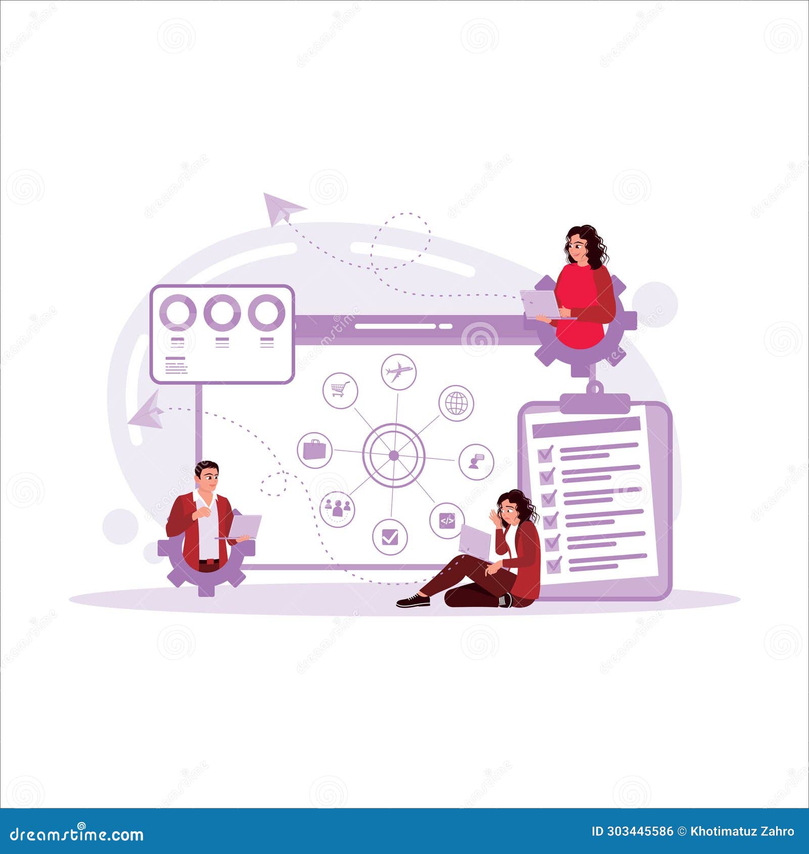 Businessman Working with Tablet Screen As Well As Computer. Tablet and ...