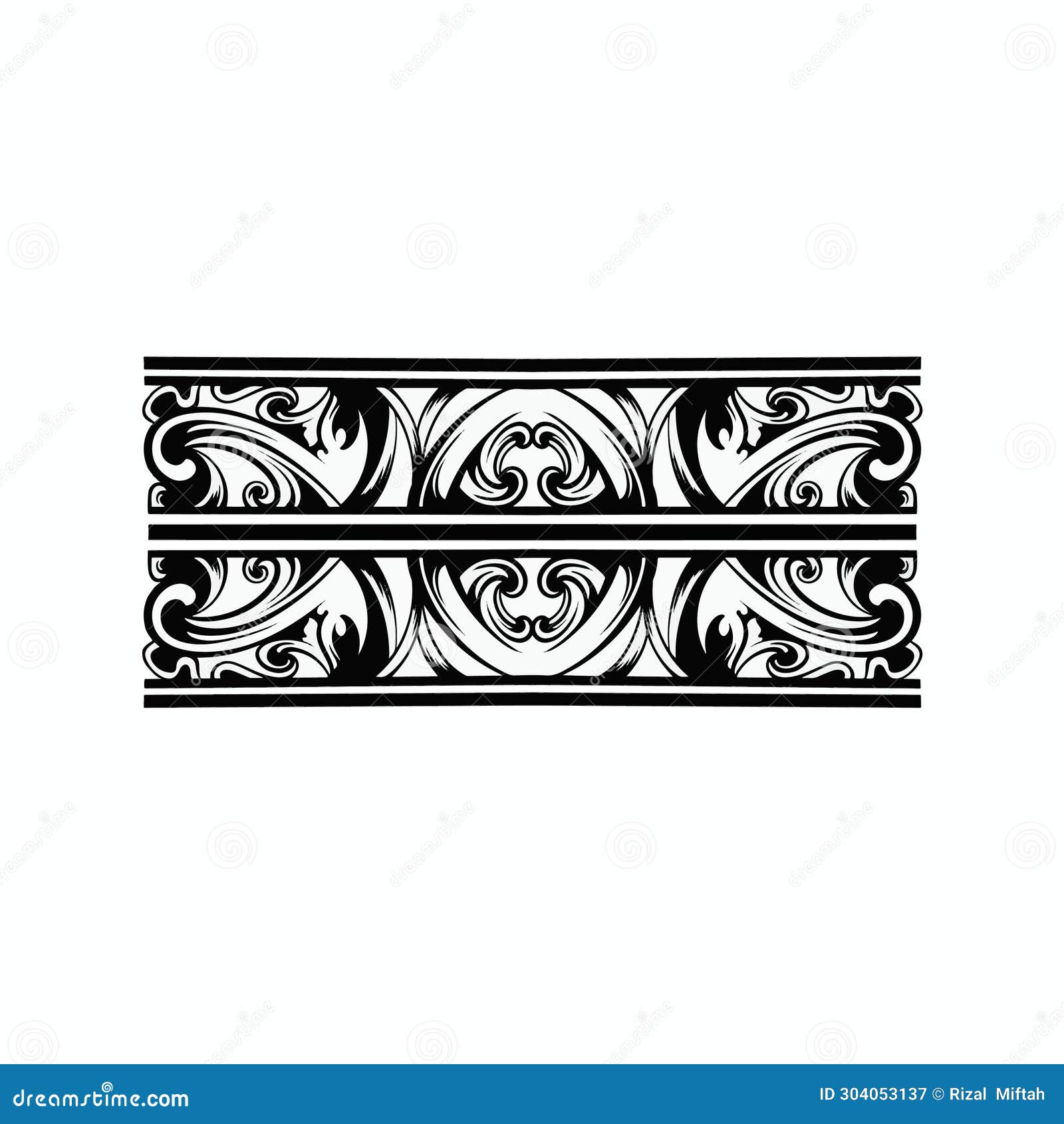 Tribal Polynesian Mandala Design, Geometric Hawaiian Tattoo Style ...