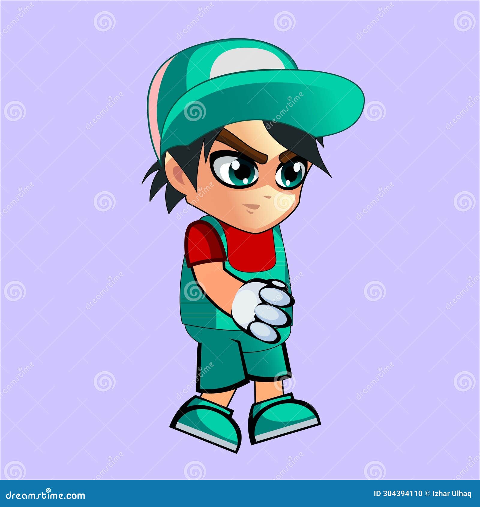 2d Character Run Animation Pose 5 Vector Illustration Stock Vector ...