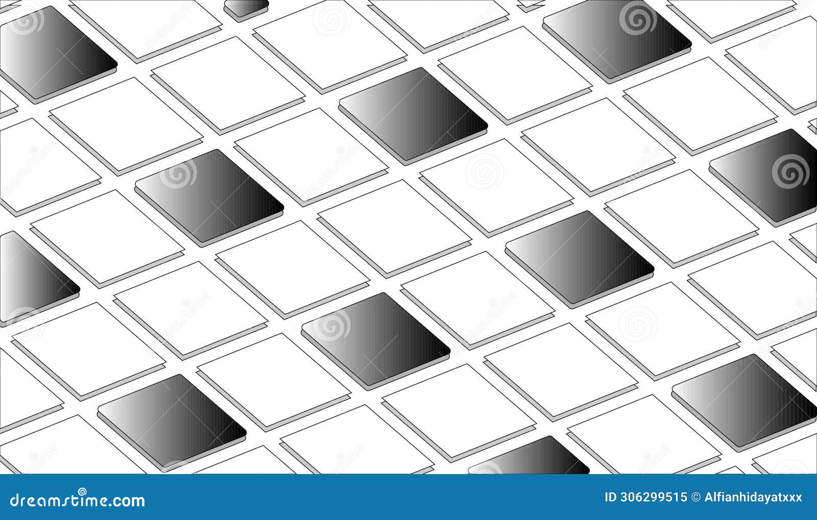 Vector Black and White Striped Square Pattern Abstract Background ...
