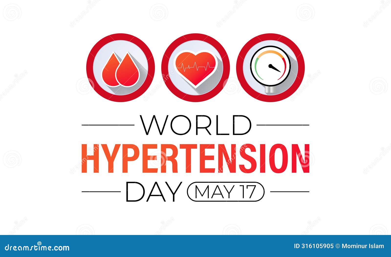 Vector Illustration on the Theme of World Hypertension Day Observed on ...