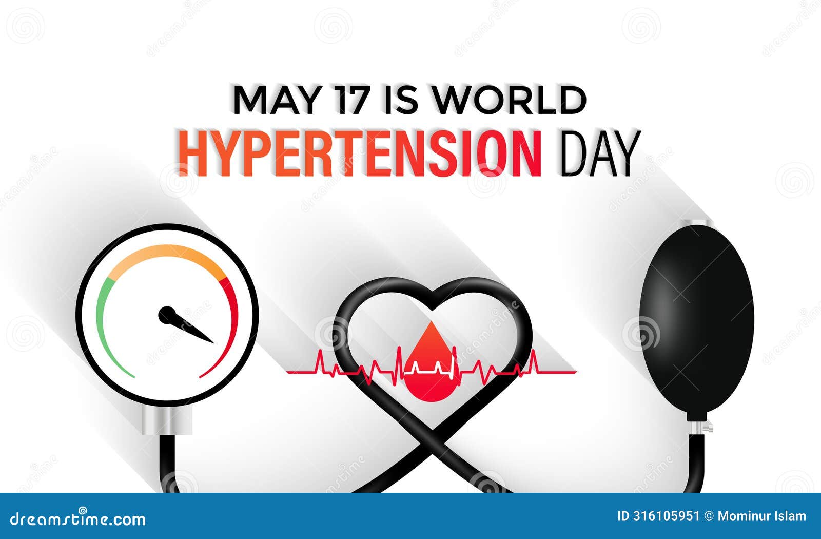 Vector Illustration on the Theme of World Hypertension Day Observed on ...
