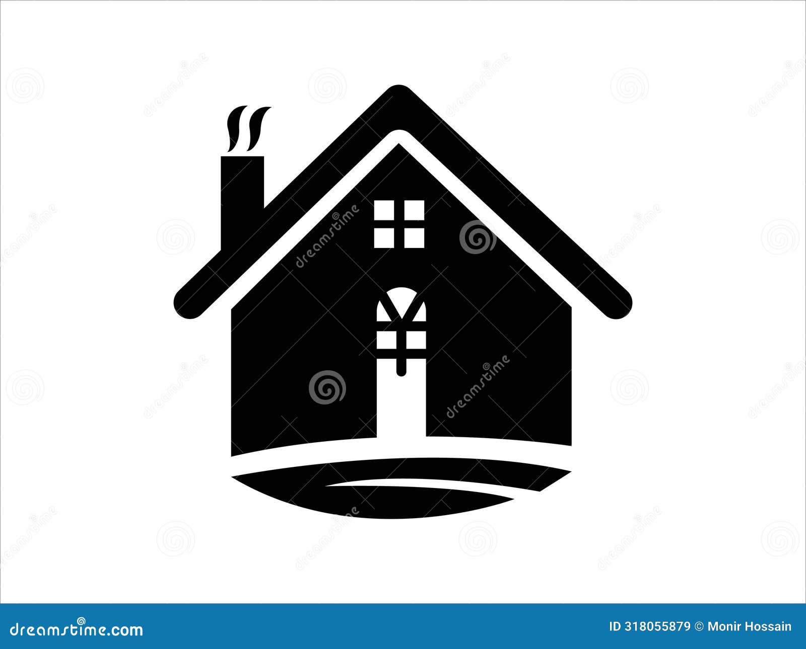 House design vector stock vector. Illustration of pictogram - 318055879