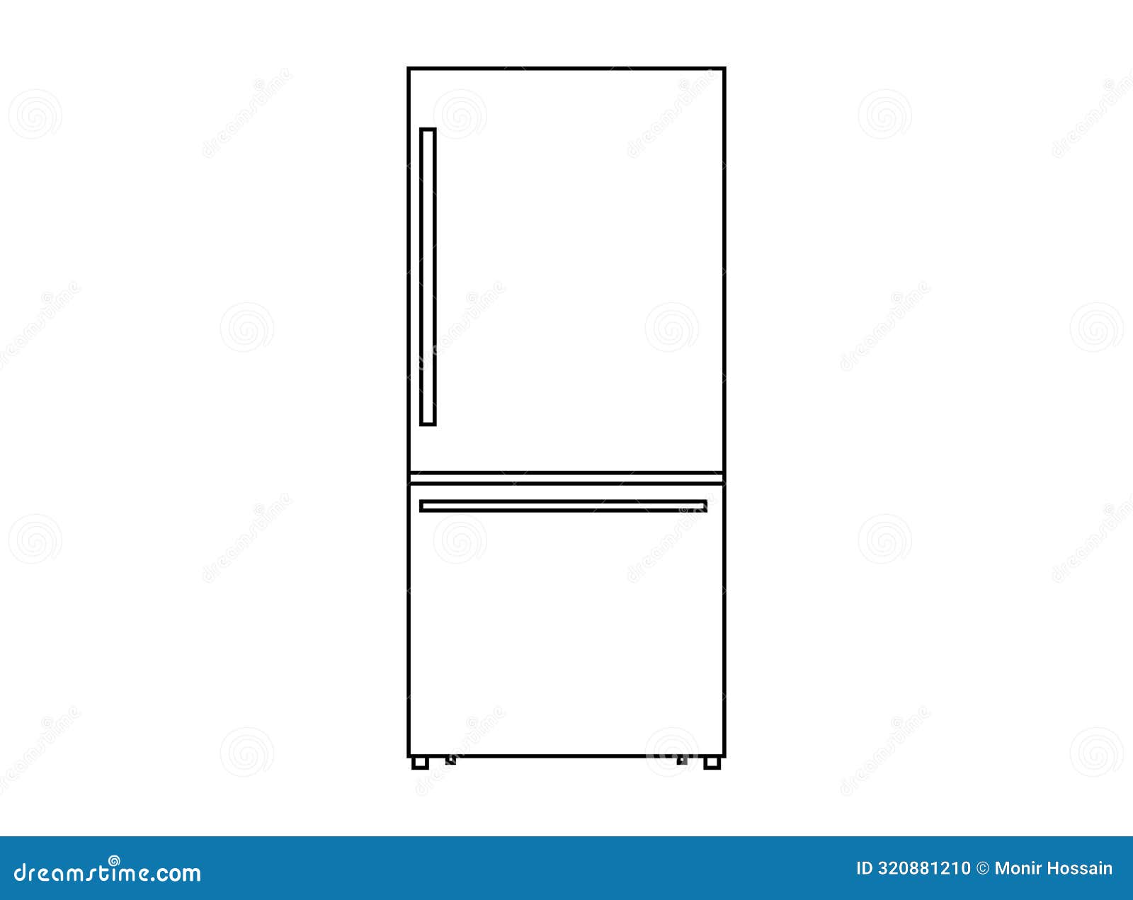 Freez outline design stock vector. Illustration of pack - 320881210