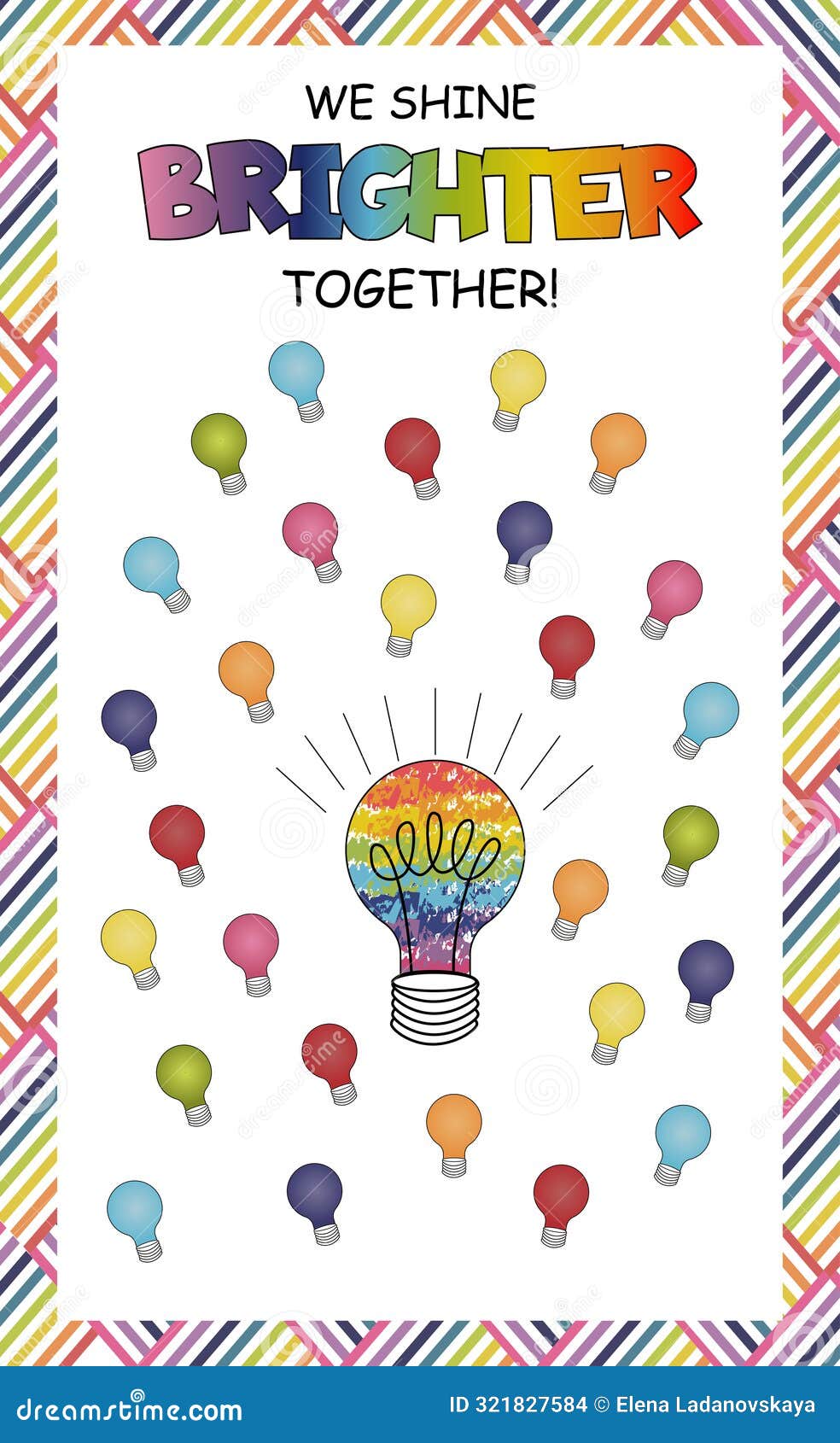 Teamwork Colored Cartoon Vector Illustration | CartoonDealer.com #13513612